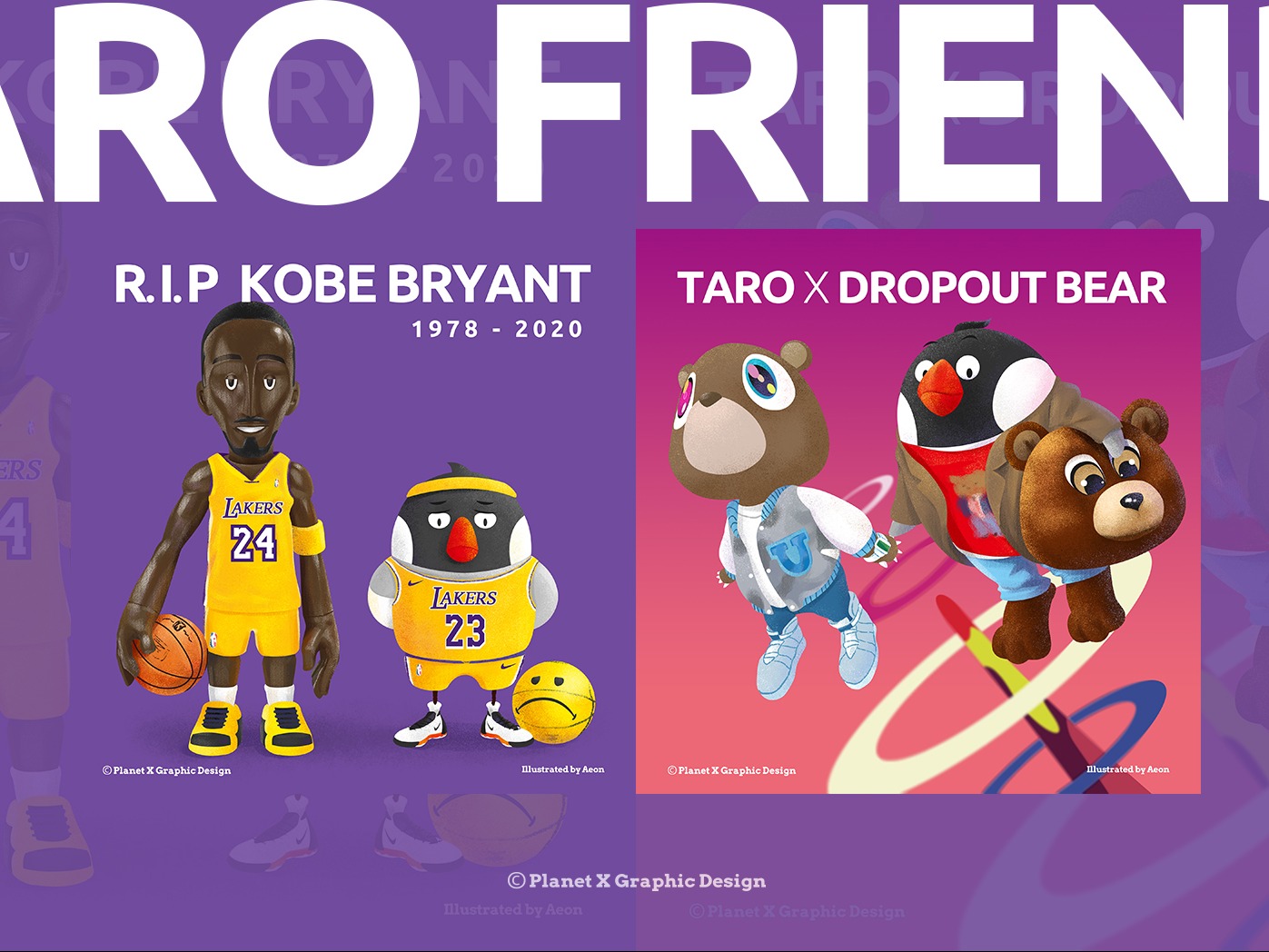 TARO FRIENDS_旺柴伊恩-站酷ZCOOL