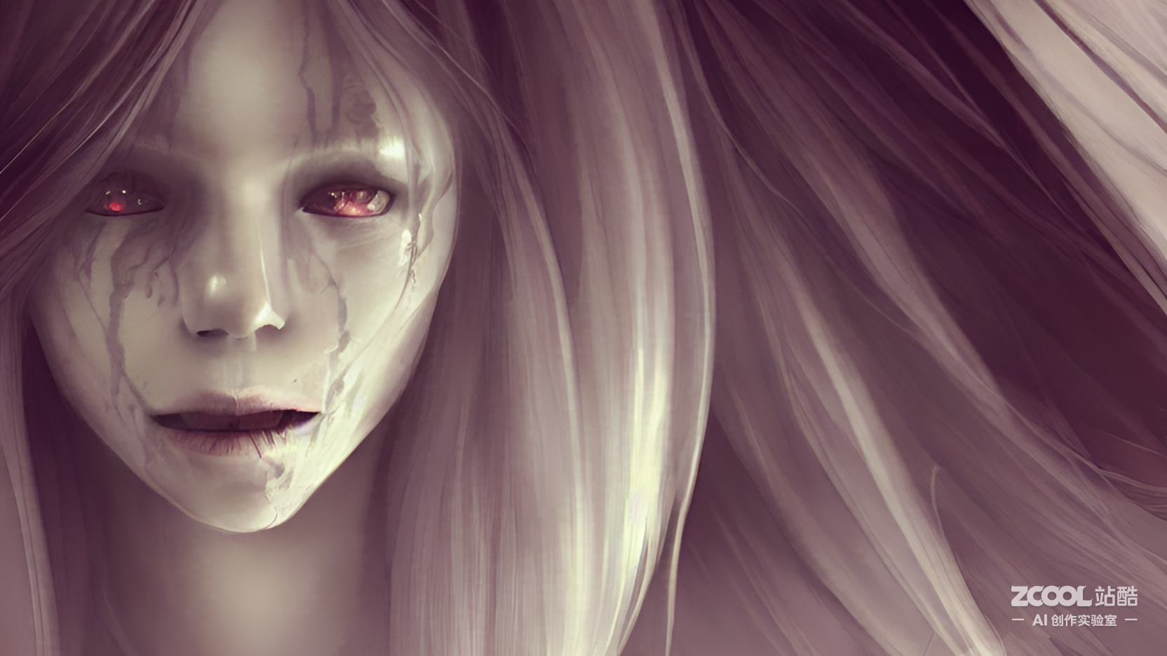 #AI创作实验室#医院女鬼_1黑宝-站酷ZCOOL