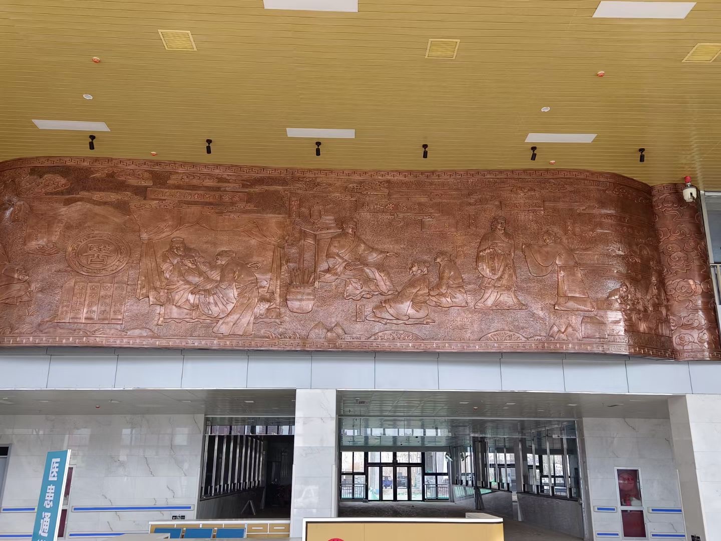 中医院锻铜浮雕设计制作公司_浮雕设计公司-站酷ZCOOL