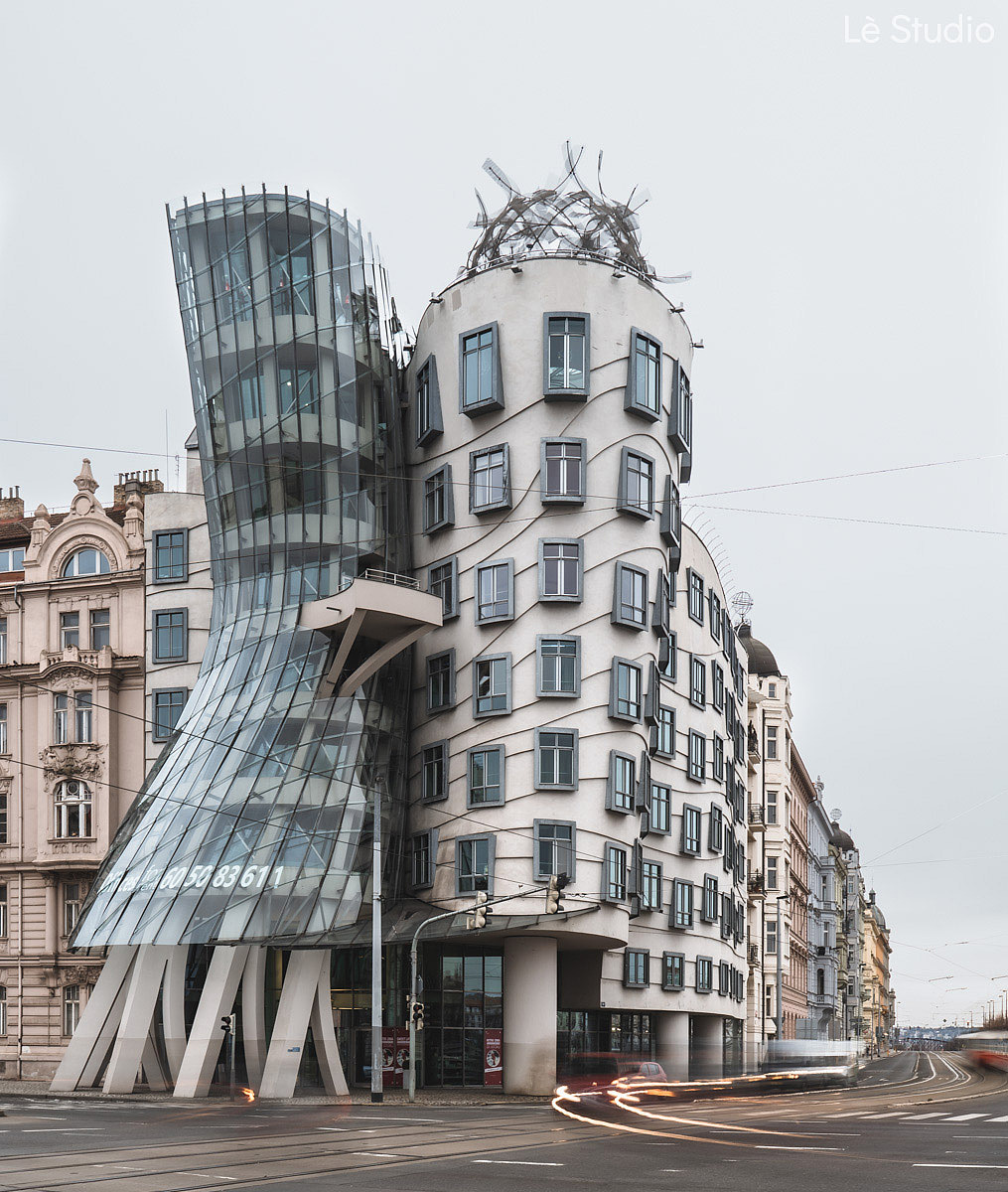 The Dancing House 跳舞的房子_建筑摄影师罗灿辉-站酷ZCOOL