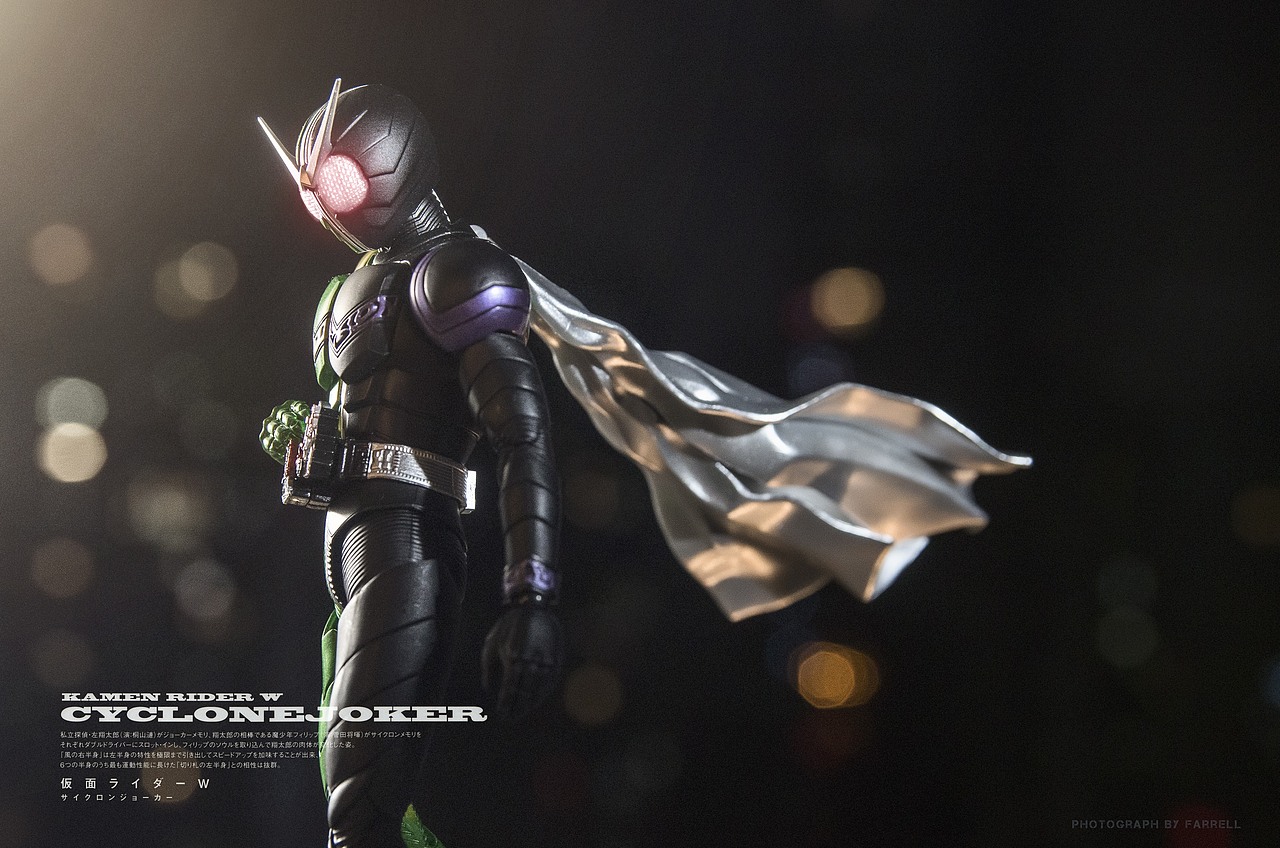 真骨雕-假面骑士W-Cyclone Joker_jac2741-站酷ZCOOL