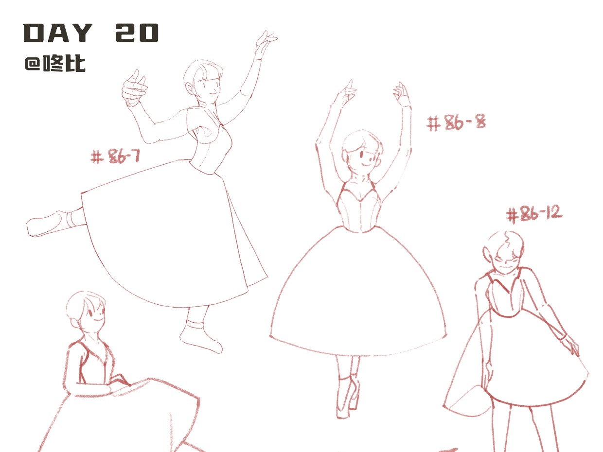 速写60天挑战赛 D20_咚比-站酷ZCOOL