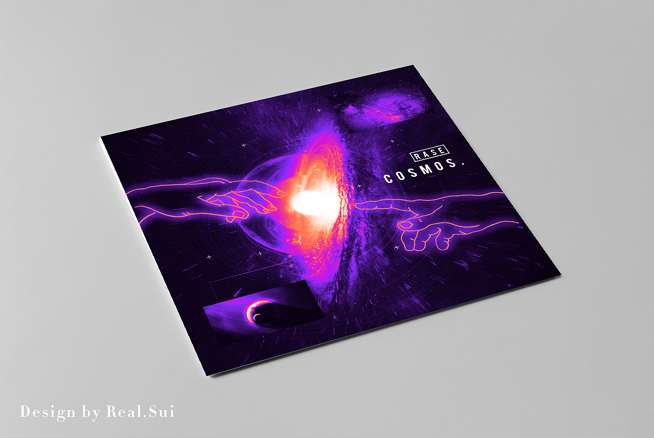 《COSMOS》- Rase 音乐封面设计_RayraySu-站酷ZCOOL