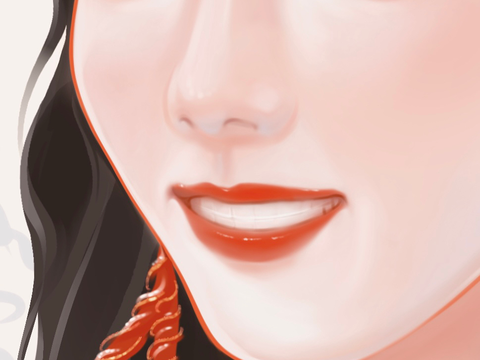 2024第一稿是新疆美女呀_一熙之名设计工作-站酷ZCOOL