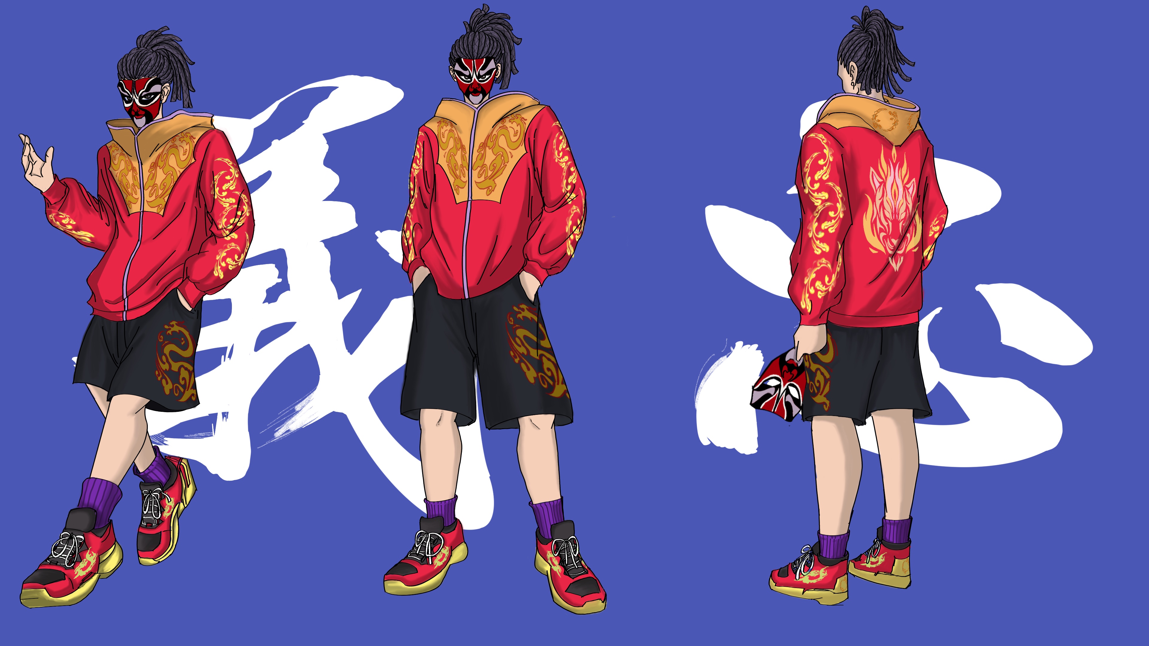 国潮角色设计_RUI瑞崽-站酷ZCOOL