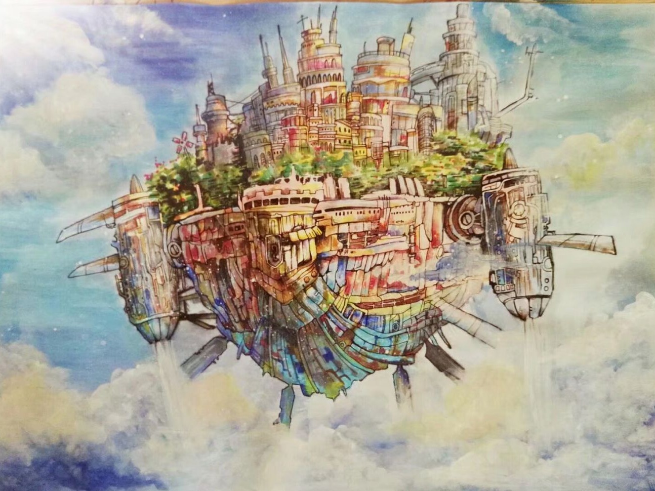 天空堡垒_鬼鬼Yi-站酷ZCOOL