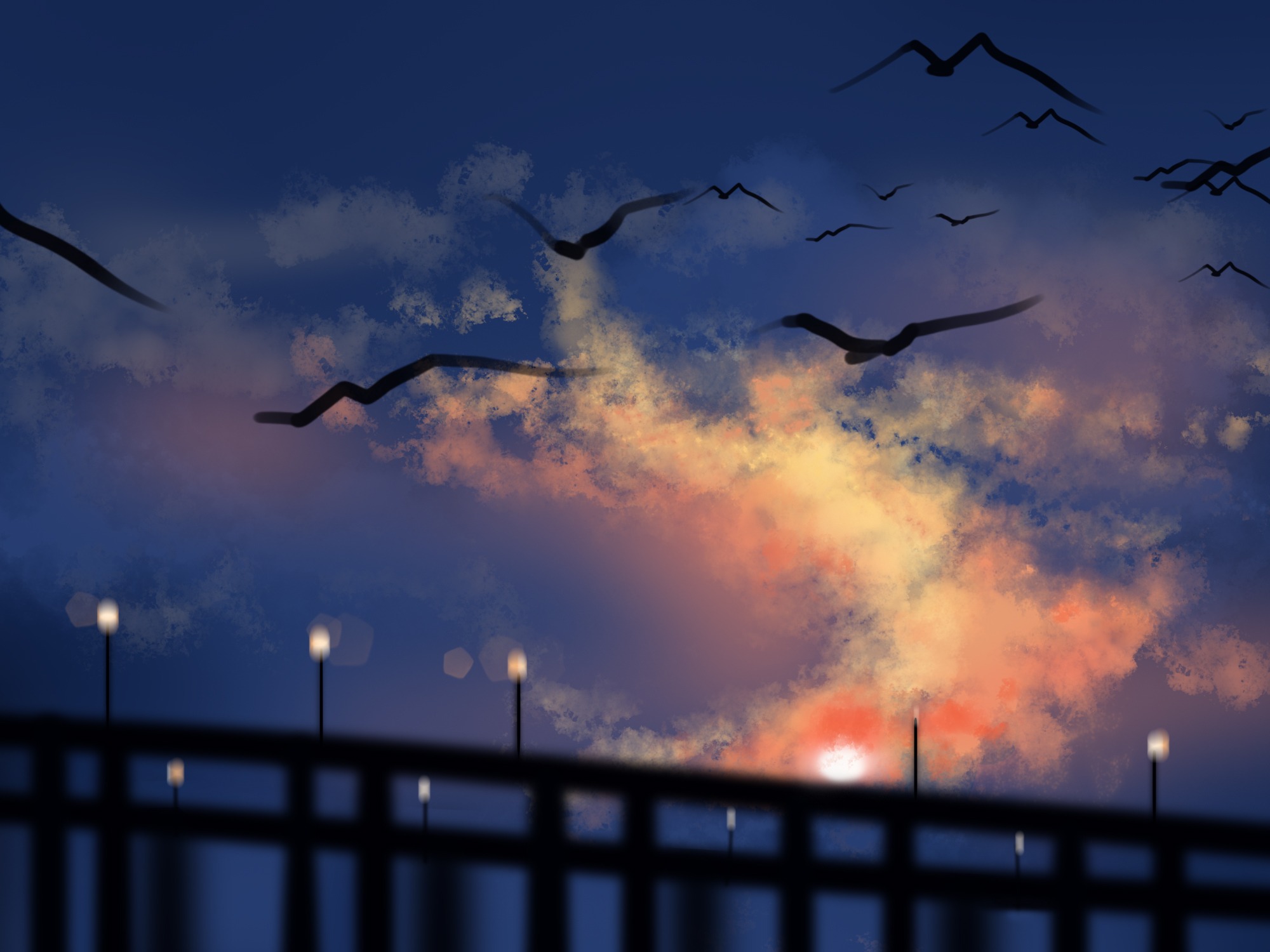 晚霞-_zz不为-站酷ZCOOL