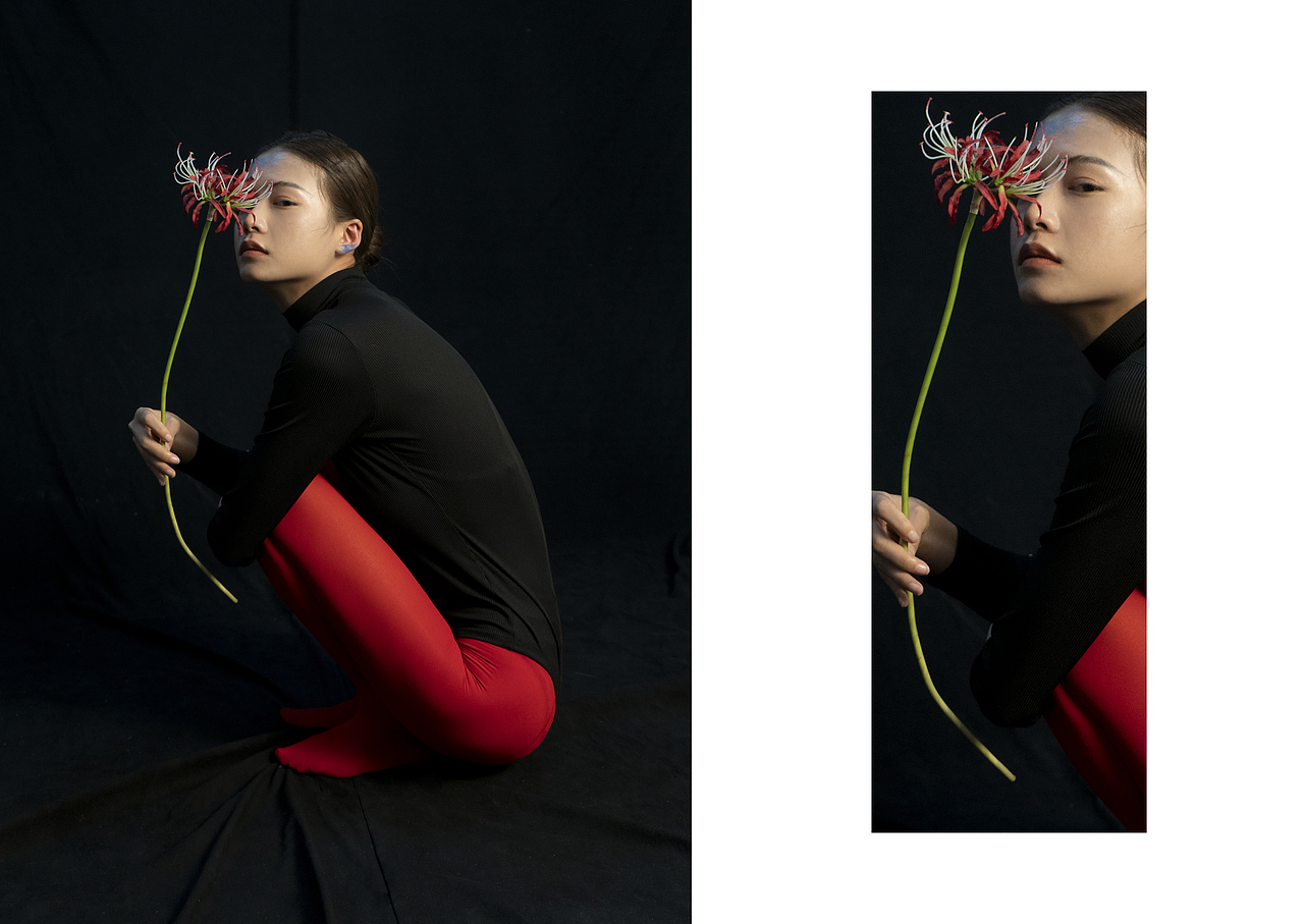 红与黑之花_辛xxyu-站酷ZCOOL