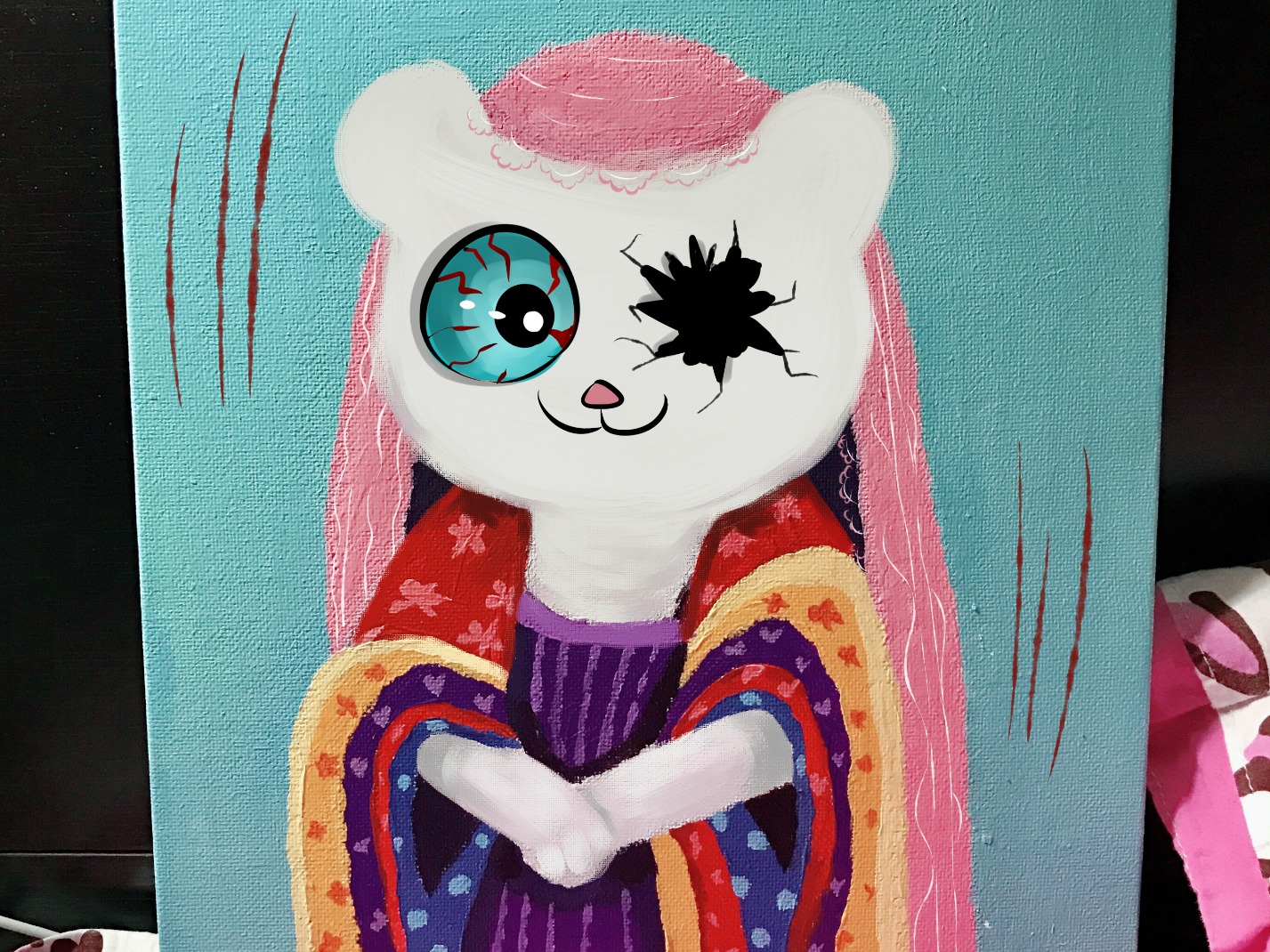 手绘板用惯了不会在纸上画了怎么办_大琼的backyard-站酷ZCOOL