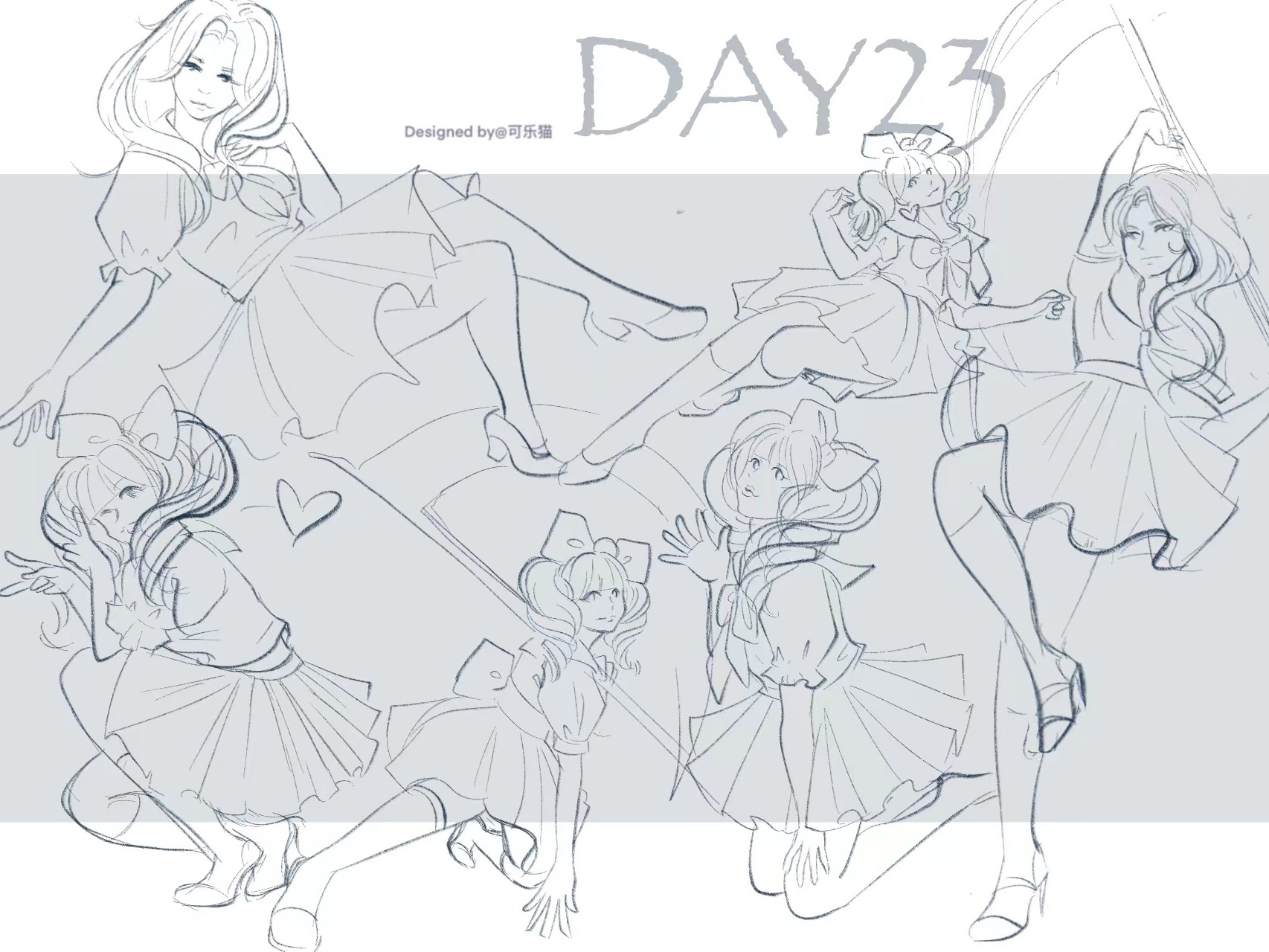 #速写60天挑战赛#day23 @速写班长_可乐猫1122-站酷ZCOOL