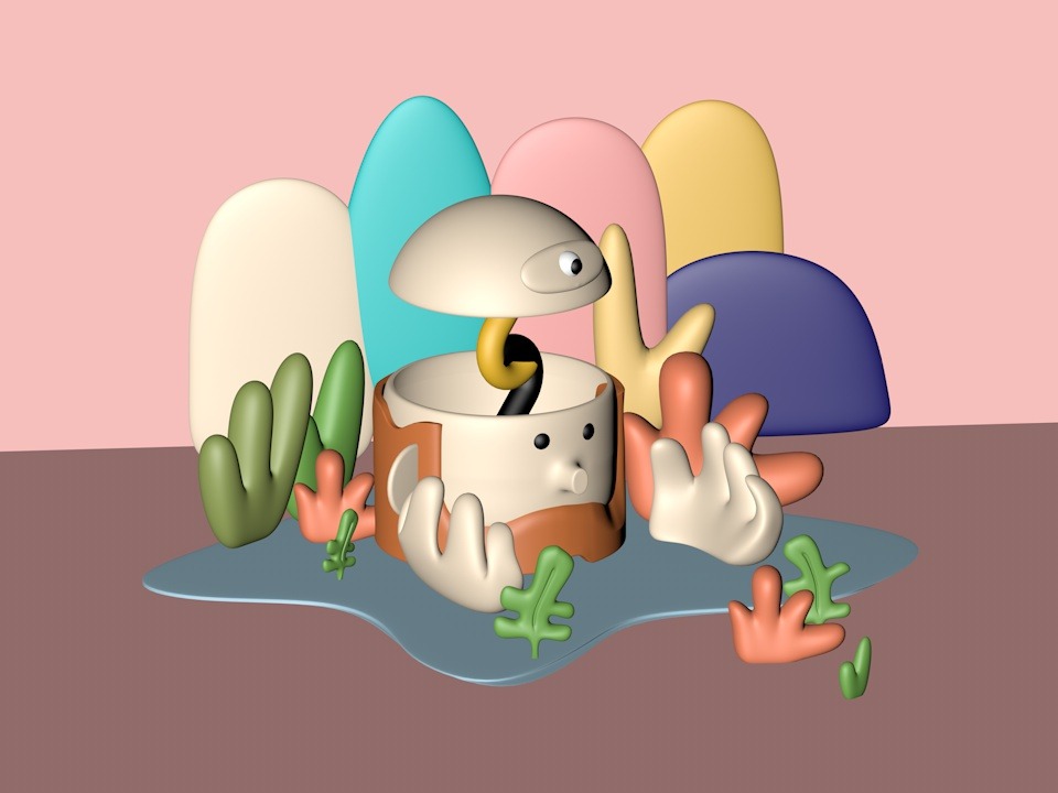 C4D_奇奇SQ-站酷ZCOOL