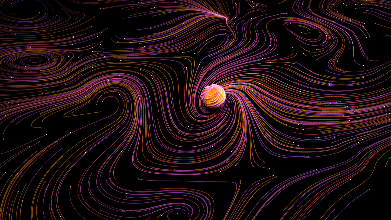 C4D螺旋线条制作教程_久思_follit-站酷ZCOOL