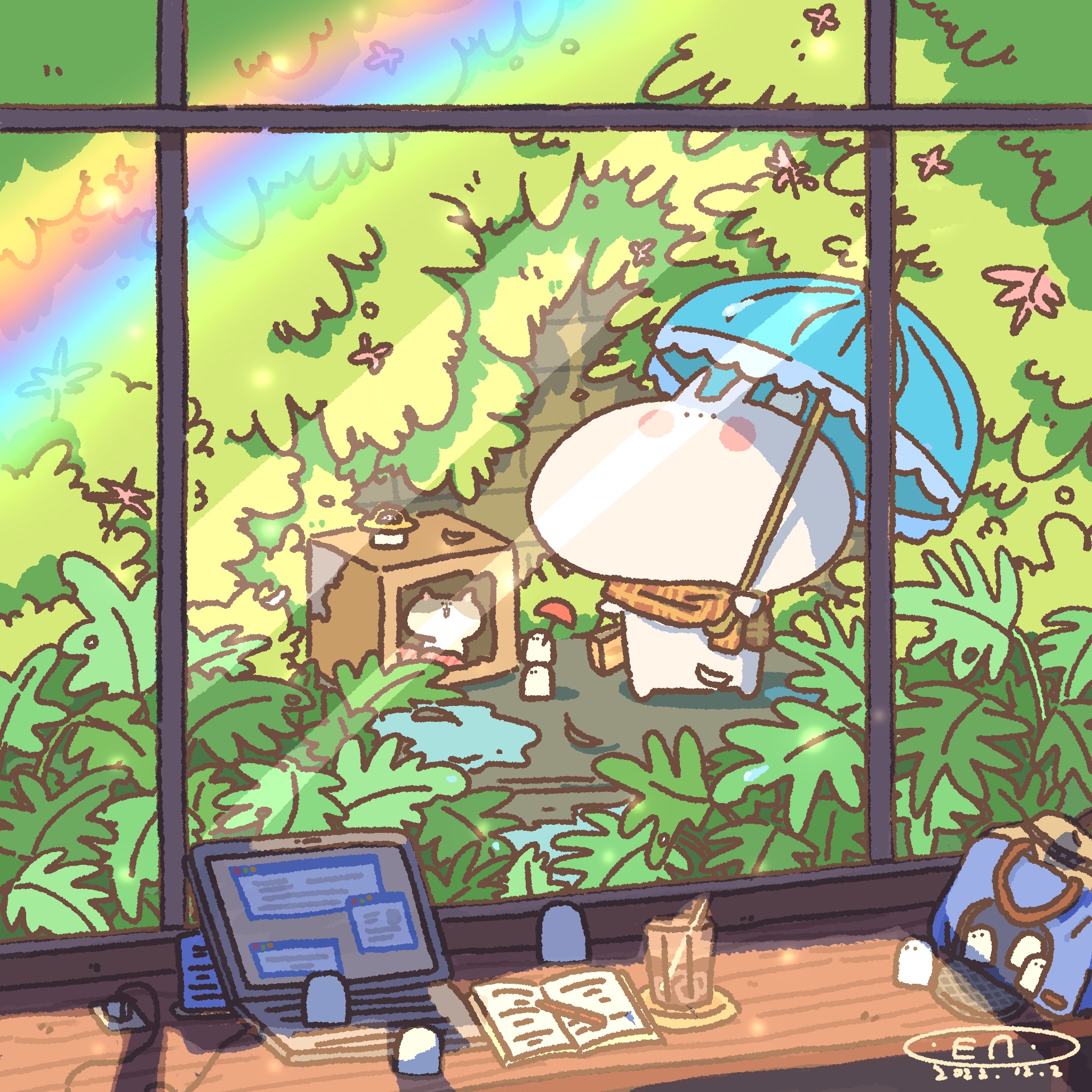 CABI插画_En奀-站酷ZCOOL