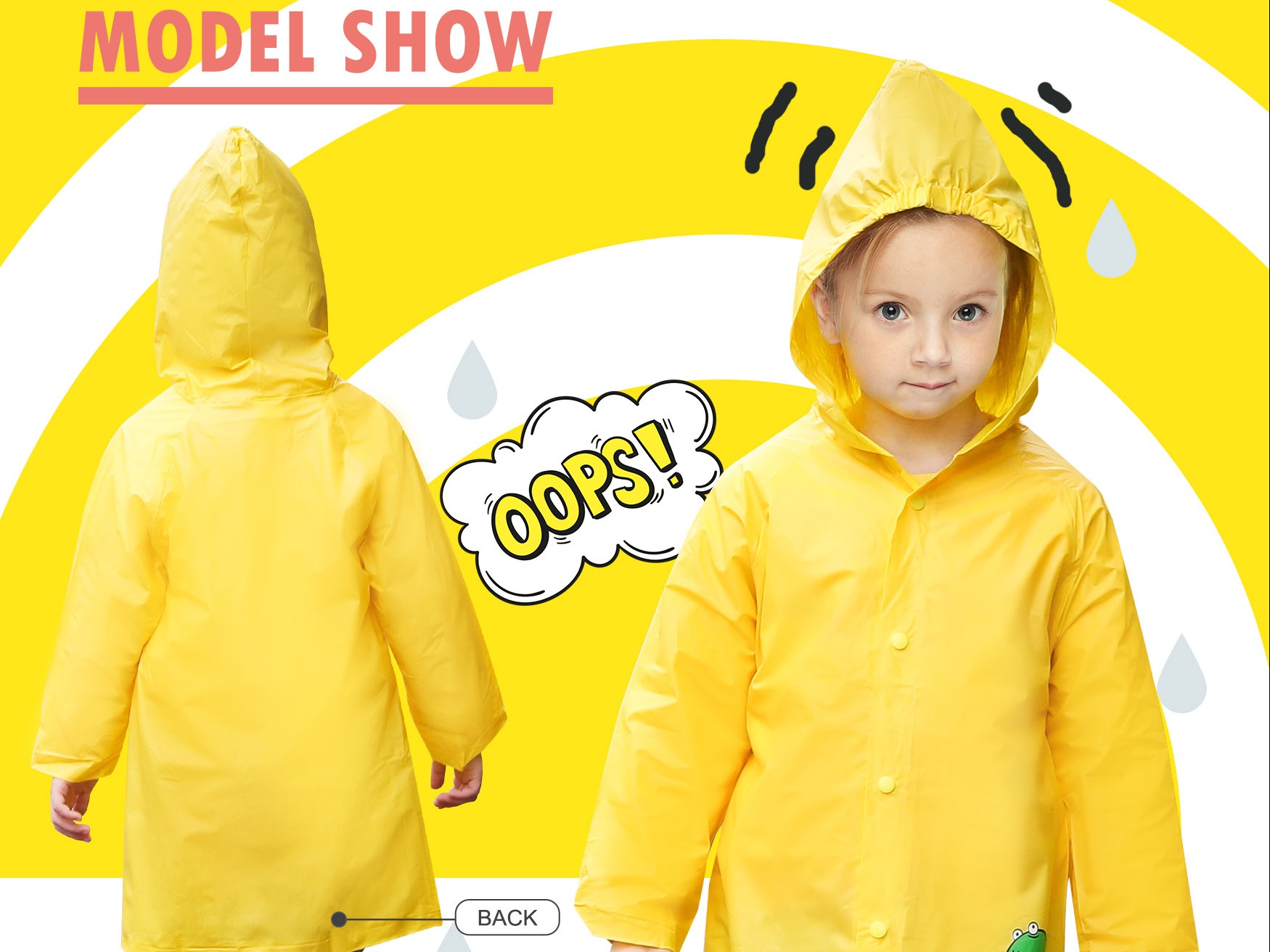 儿童雨衣_anglestrong-站酷ZCOOL