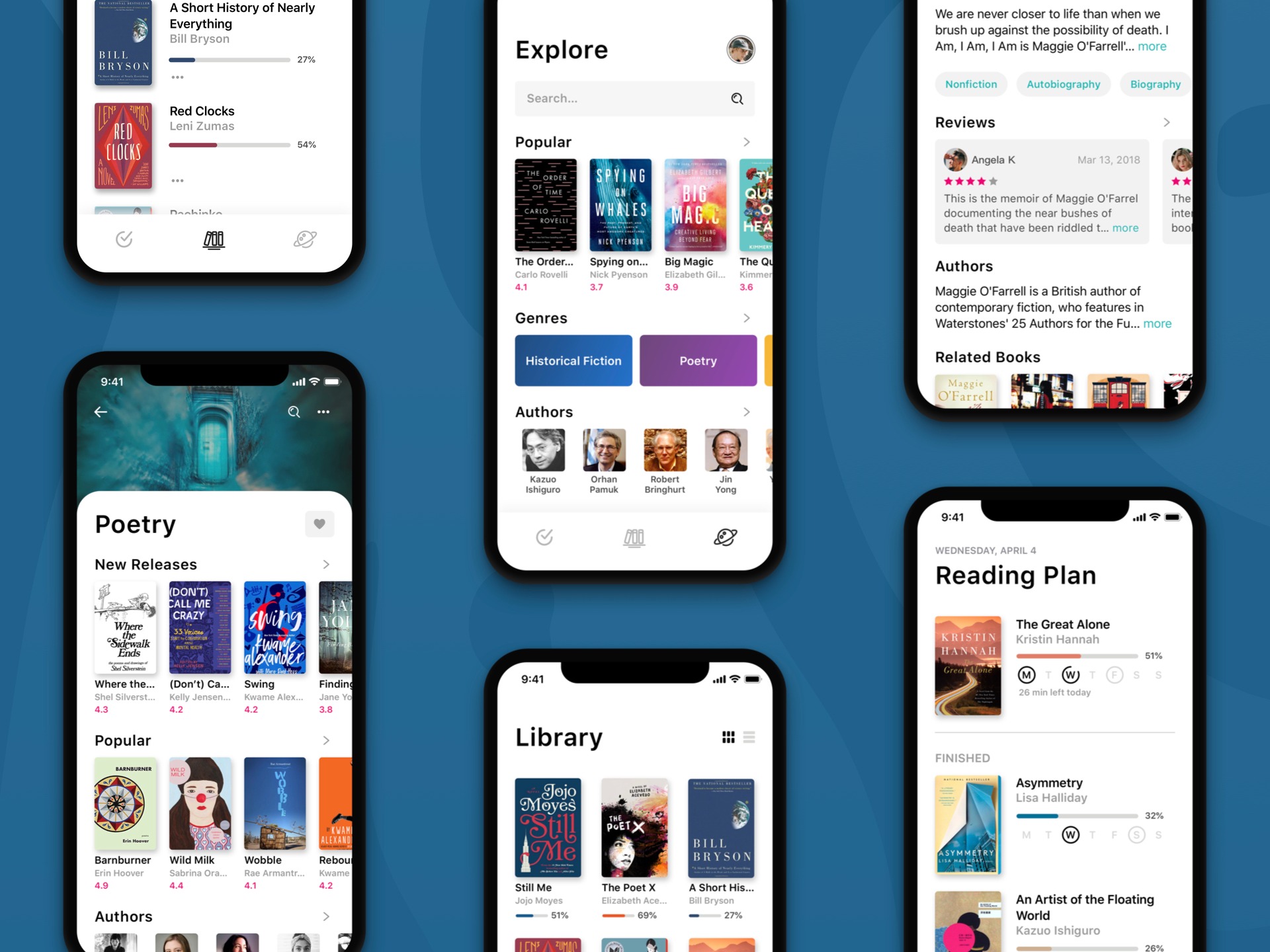 Book Manager App Design_YuchenDu-站酷ZCOOL