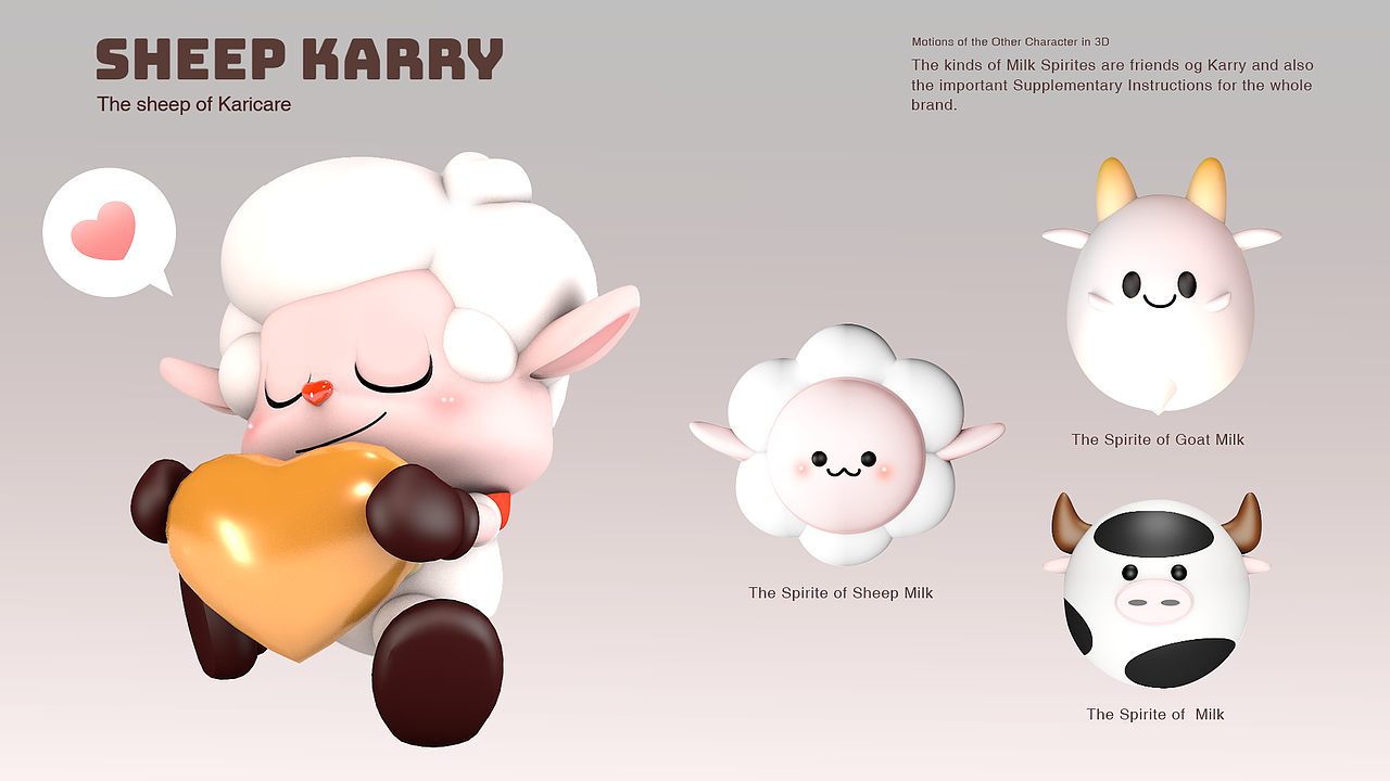 Sheep Karry IP形象设计_kindsea-站酷ZCOOL