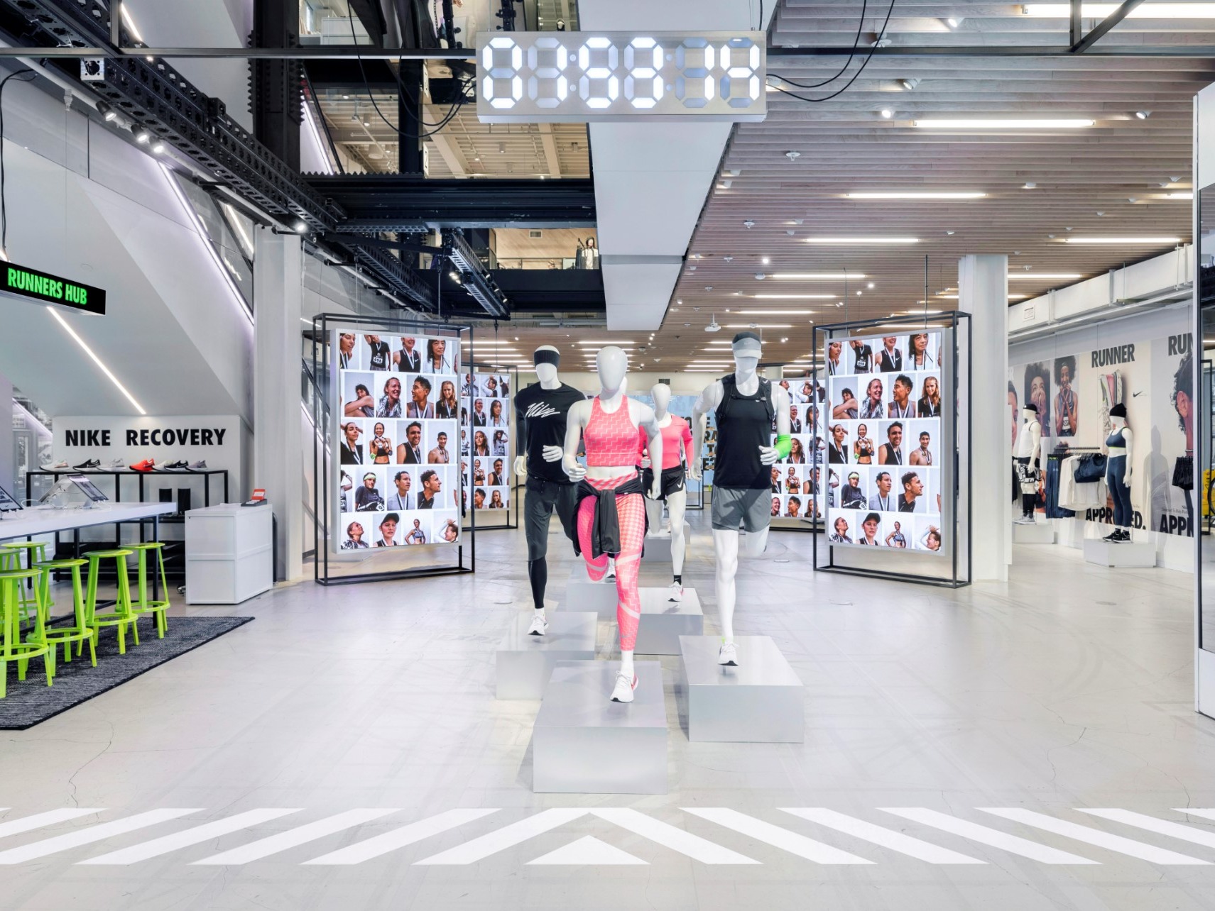 2020春季 Nike React Infinity - 纽约Soho零售店设计_HOPEN_LIN-站酷ZCOOL