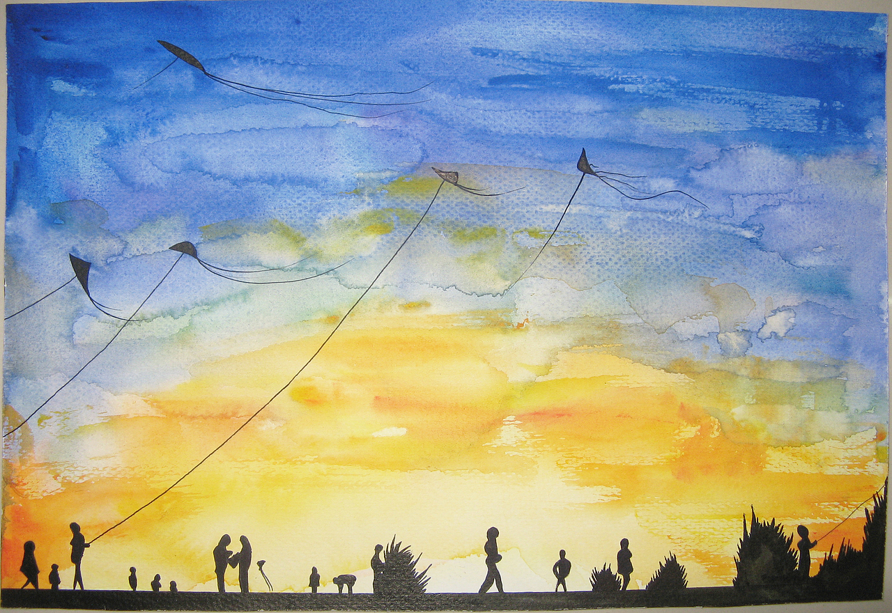 水彩_橙子0923-站酷ZCOOL