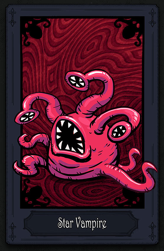 q版克苏鲁卡牌——阿卡姆档案 原创_Booker名状-站酷ZCOOL