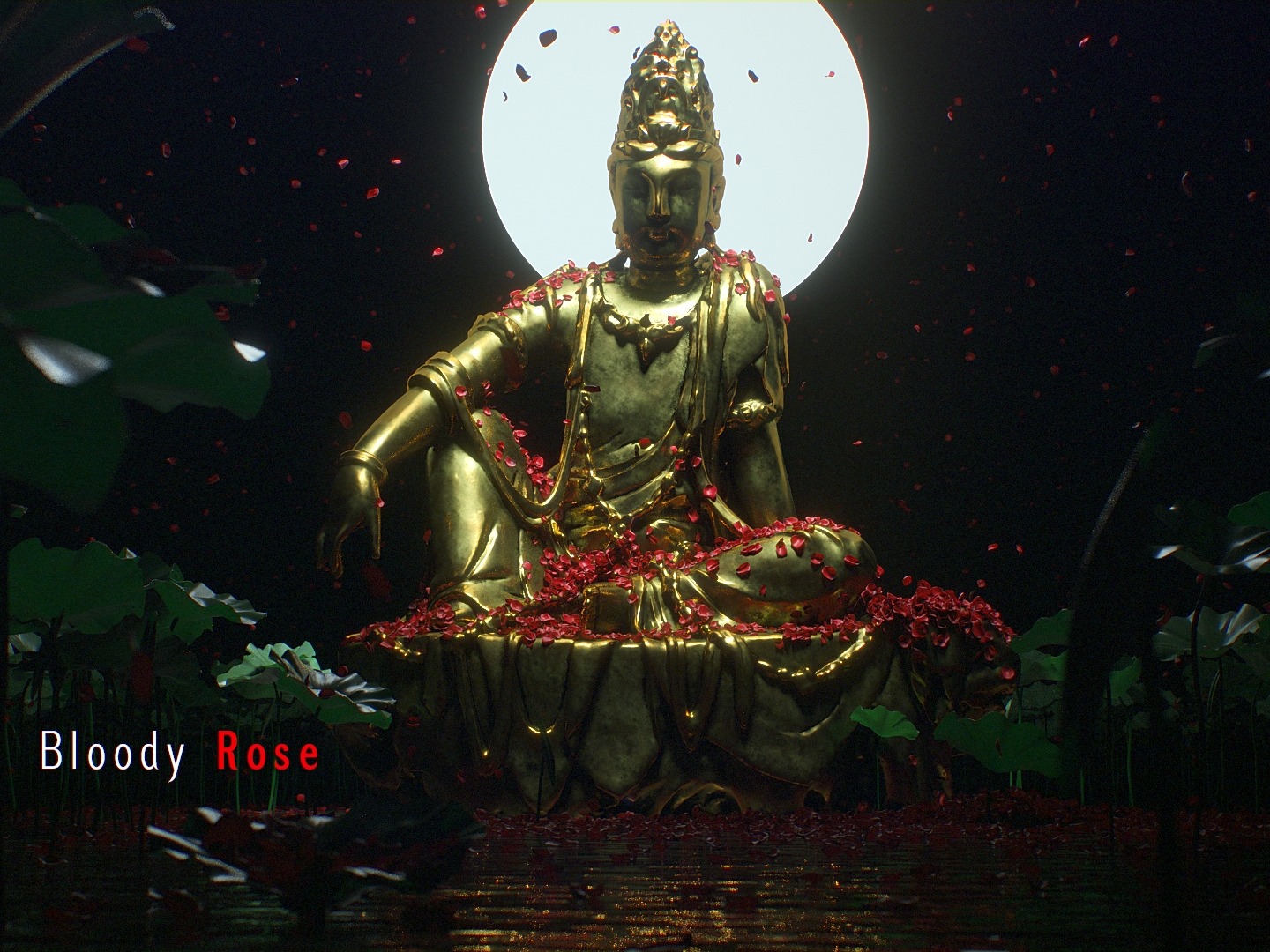 Bloody Rose 2_夏默_XiaMo-站酷ZCOOL