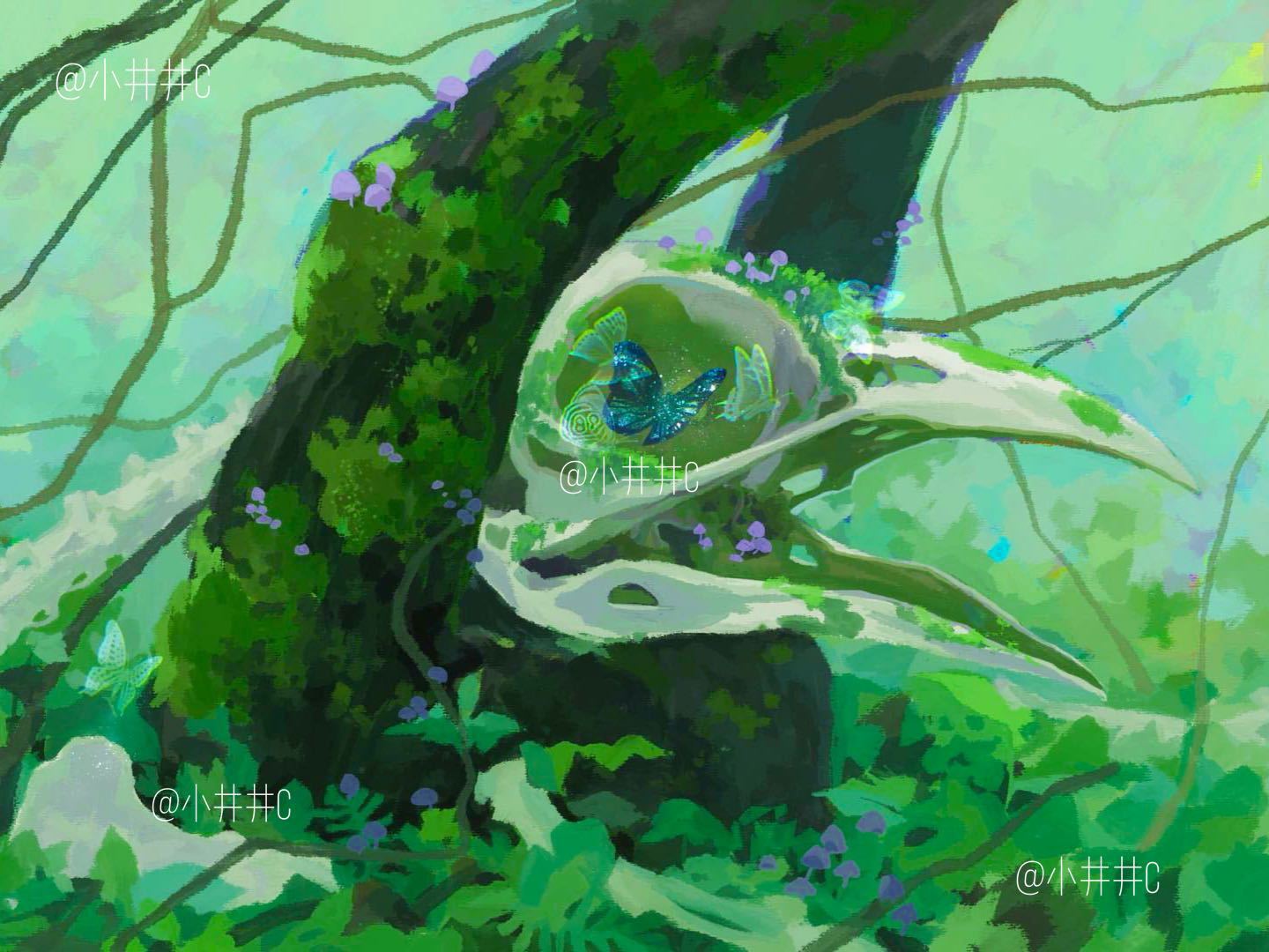 《bone》_小井井C-站酷ZCOOL