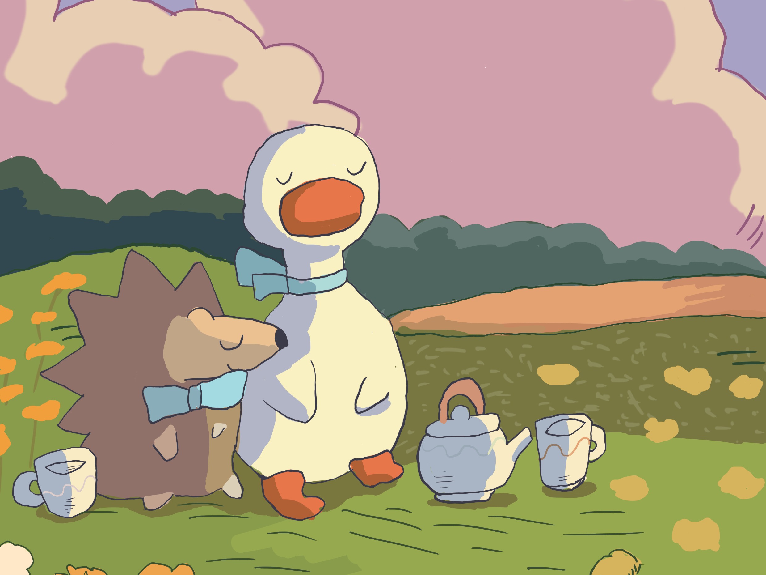 临摹手绘卡通作品_juey02-站酷ZCOOL