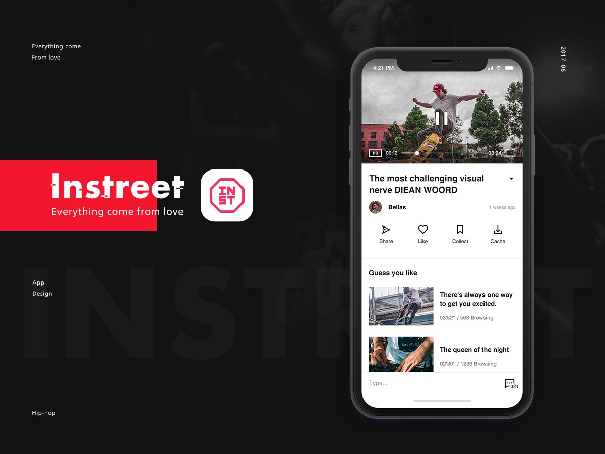 Instreet App _于_于羚-站酷ZCOOL