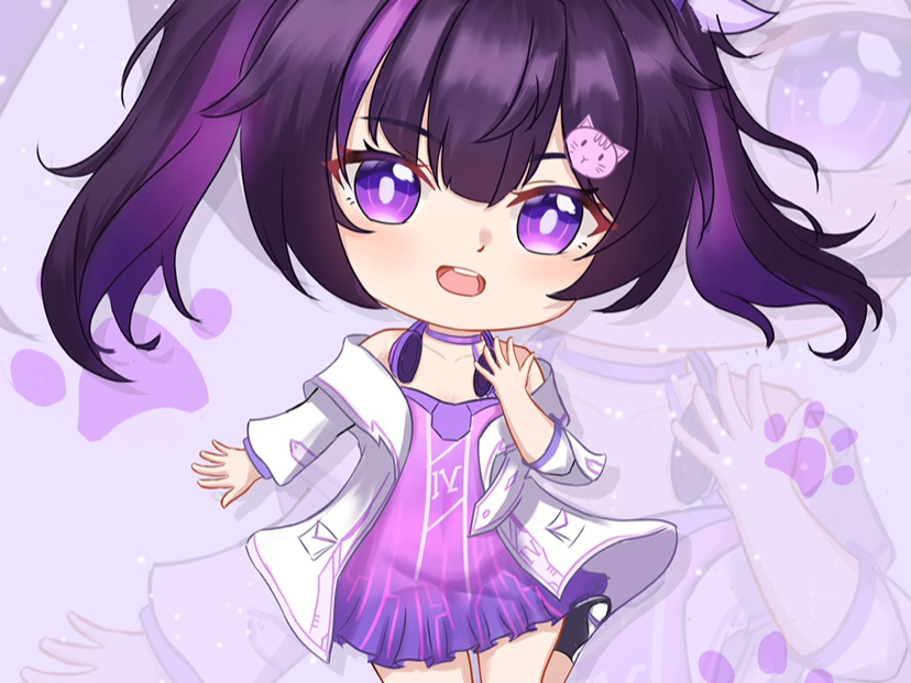 接Q版，立绘，人设oc_玄机yovi-站酷ZCOOL