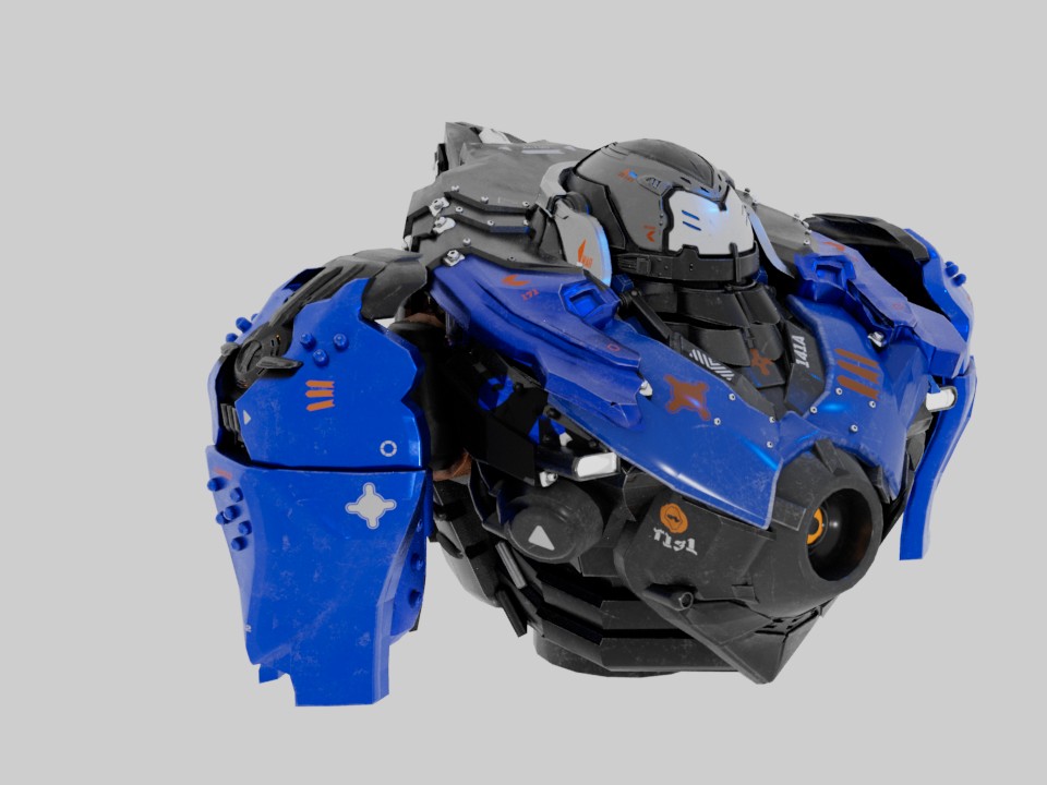 猎人机器人_liankendi-站酷ZCOOL