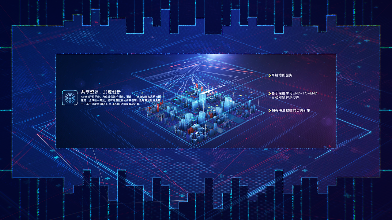 百度智能大屏--AI的视觉演绎_SpaceCode-站酷ZCOOL