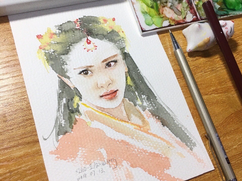 不像的佛莲公主_XIAO丘-站酷ZCOOL