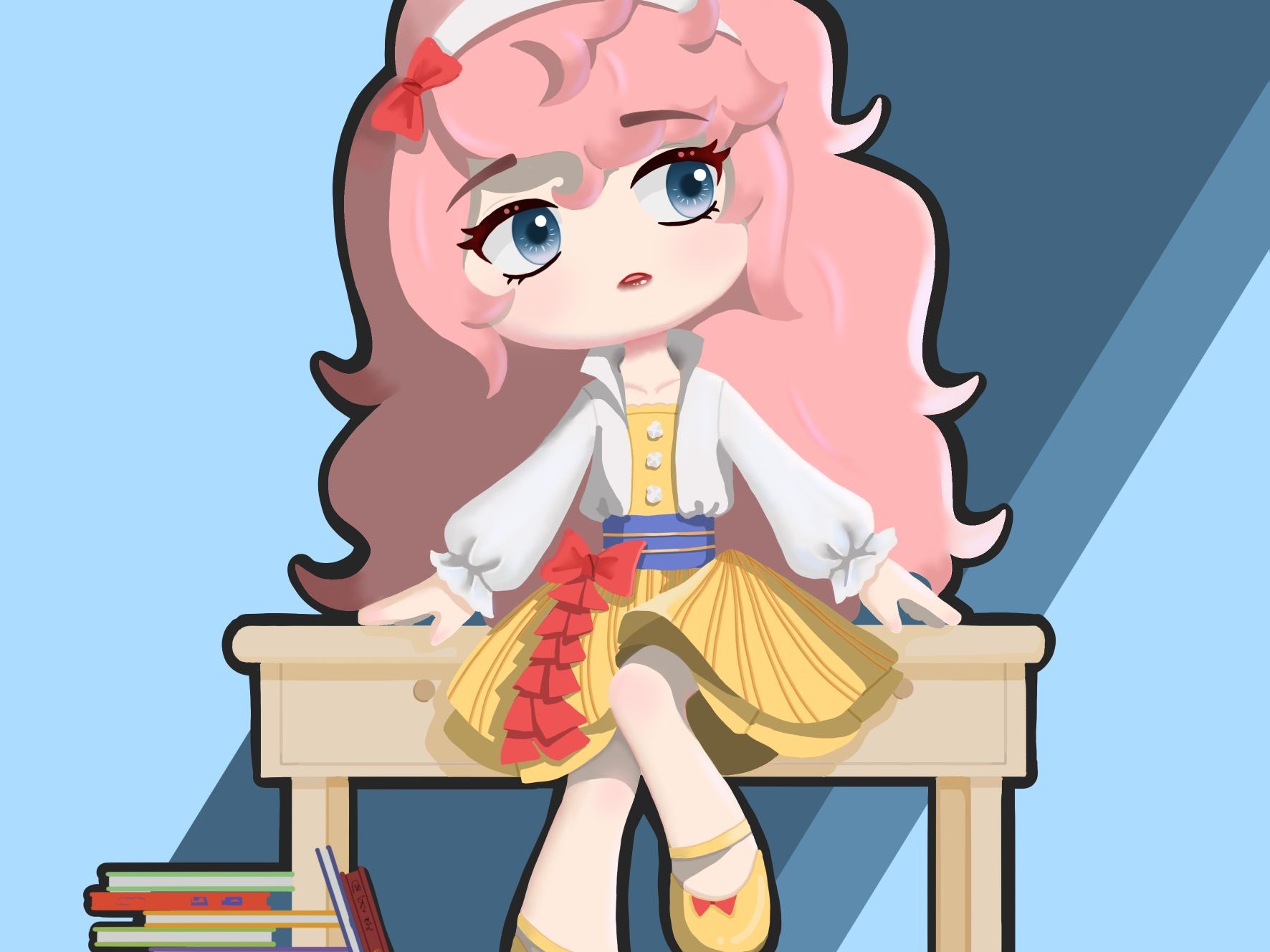 厚涂Q版_面包人彡-站酷ZCOOL