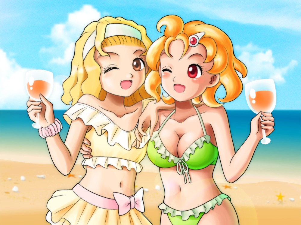 美少女梦工厂5 女儿&艾蜜莉_Karoine-站酷ZCOOL