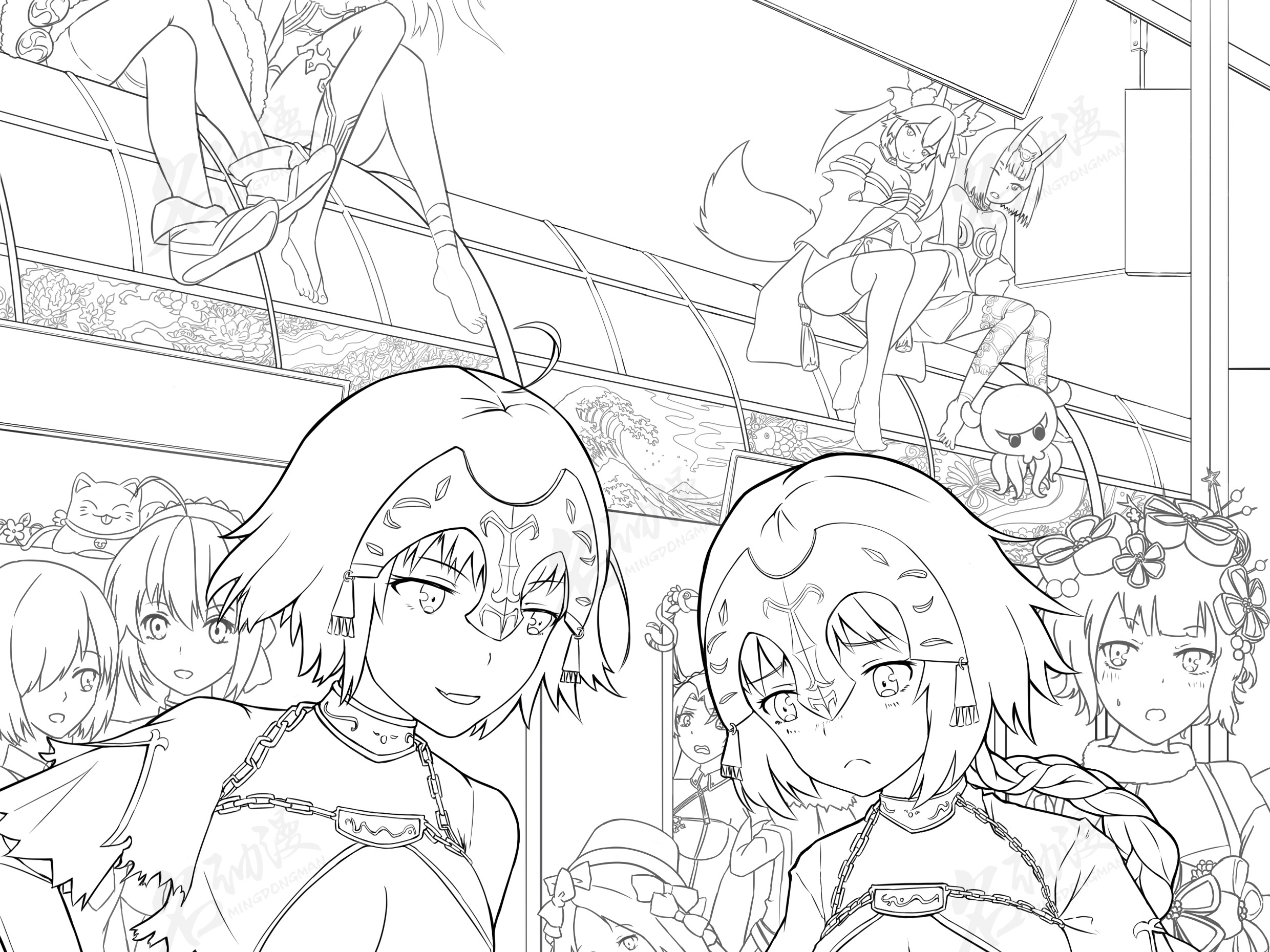 fate grand order_名动漫CG数娱-站酷ZCOOL