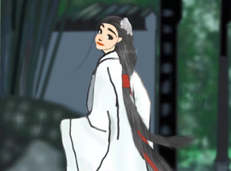 回眸一笑百媚生_梵夕fancy-站酷ZCOOL