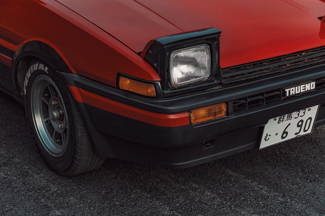 Toyota Truend (AE86)_摄影师阳光-站酷ZCOOL