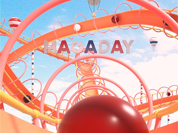 HAGADAY 」- 婴儿车三维产品动画_xBei_-站酷ZCOOL