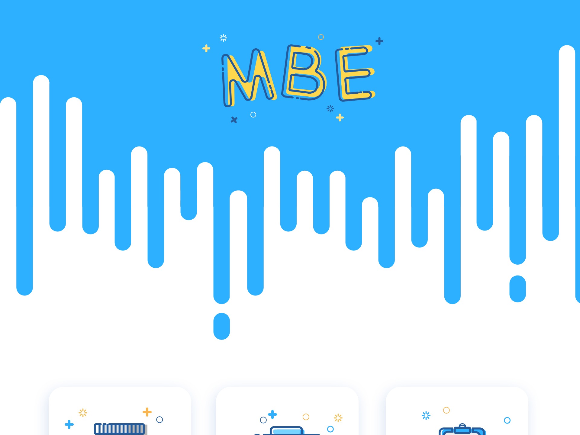 MBE风格图标_一条酸菜鱼a-站酷ZCOOL