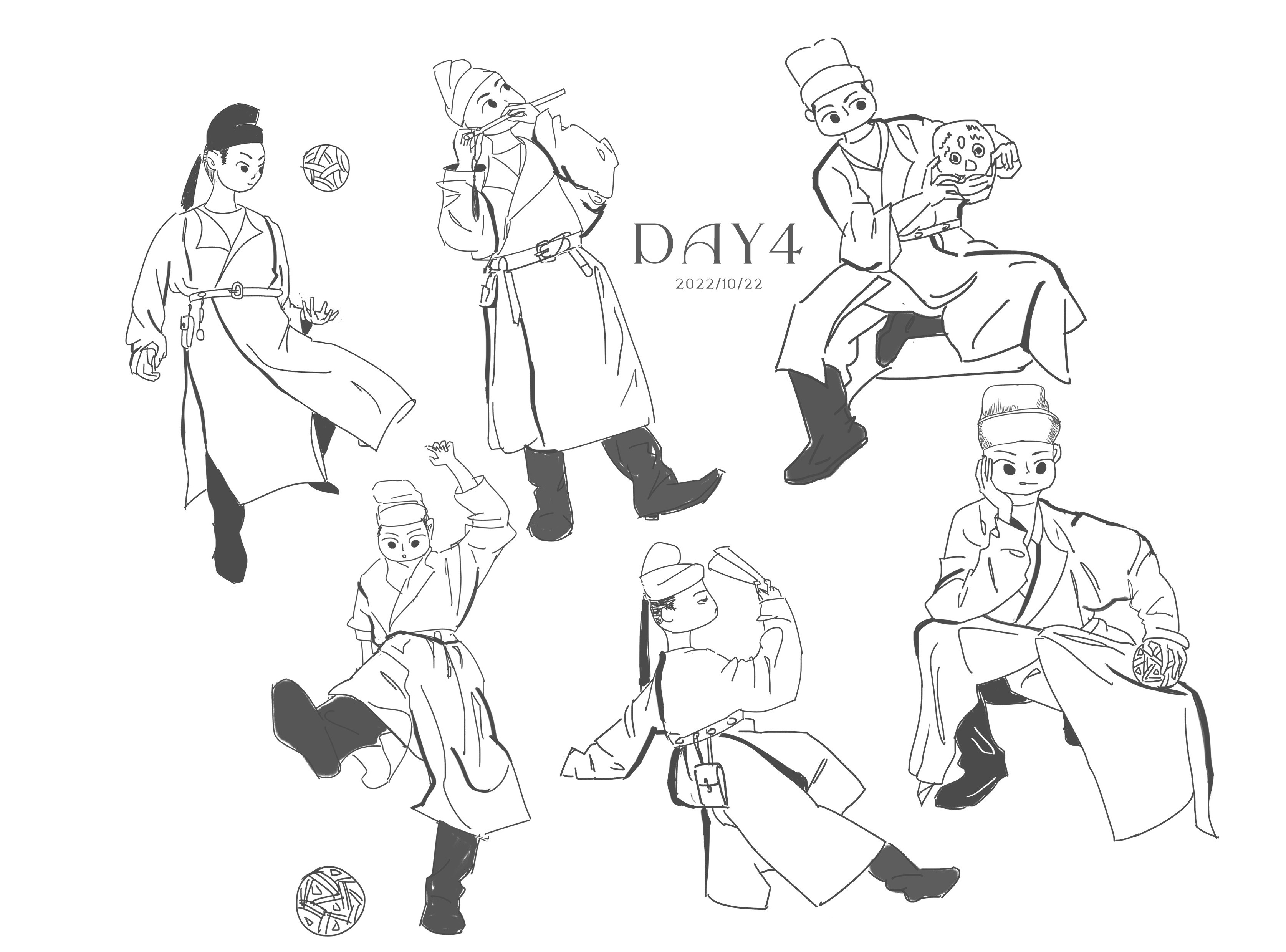 DAY4速写_一颗疯珠-站酷ZCOOL