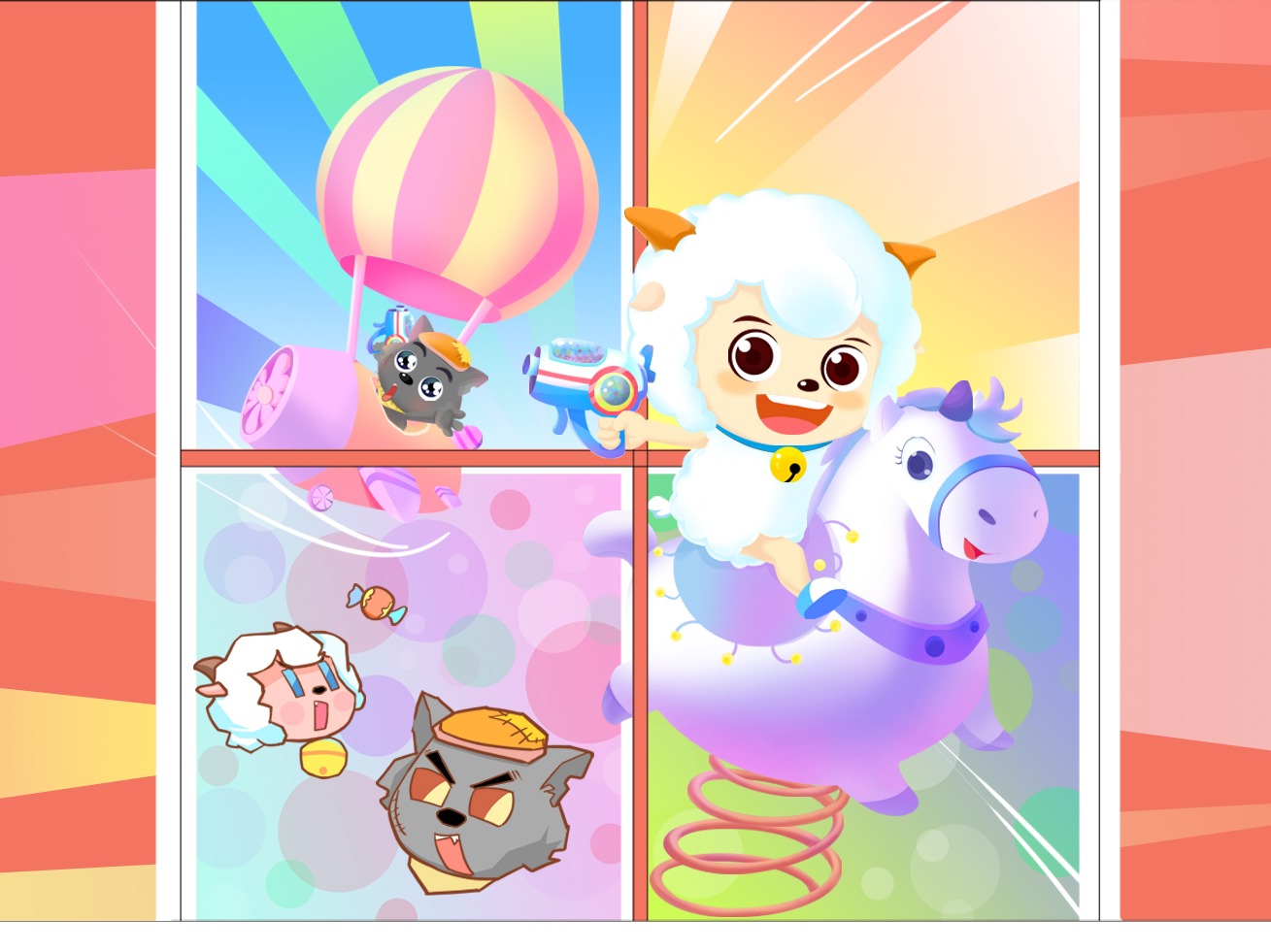 《喜羊羊与灰太狼》--梦幻_兔二一Tooz-站酷ZCOOL