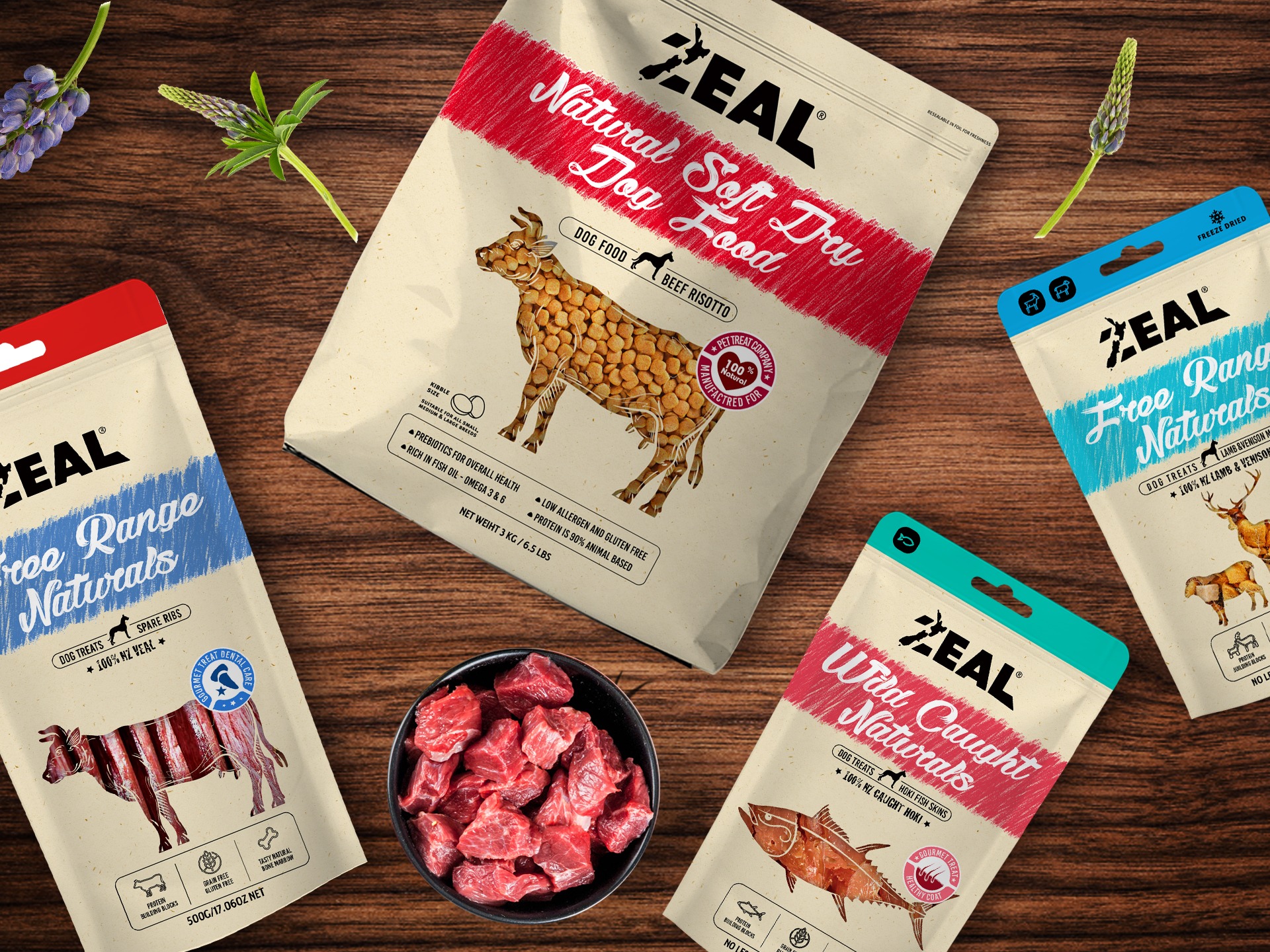 zeal新西兰进口宠物食品-产品升级包装设计_赤达鲁-站酷ZCOOL