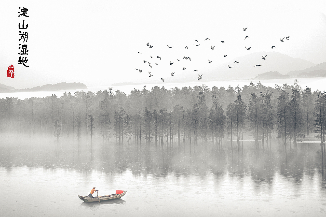 淀山湖湿地_nee_-站酷ZCOOL