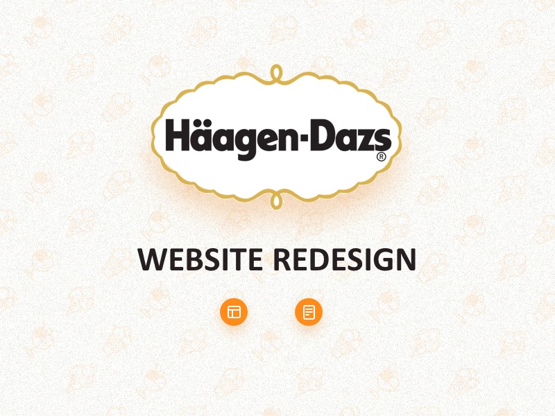 哈根达斯HaagenDazs网页设计_炎岩-站酷ZCOOL