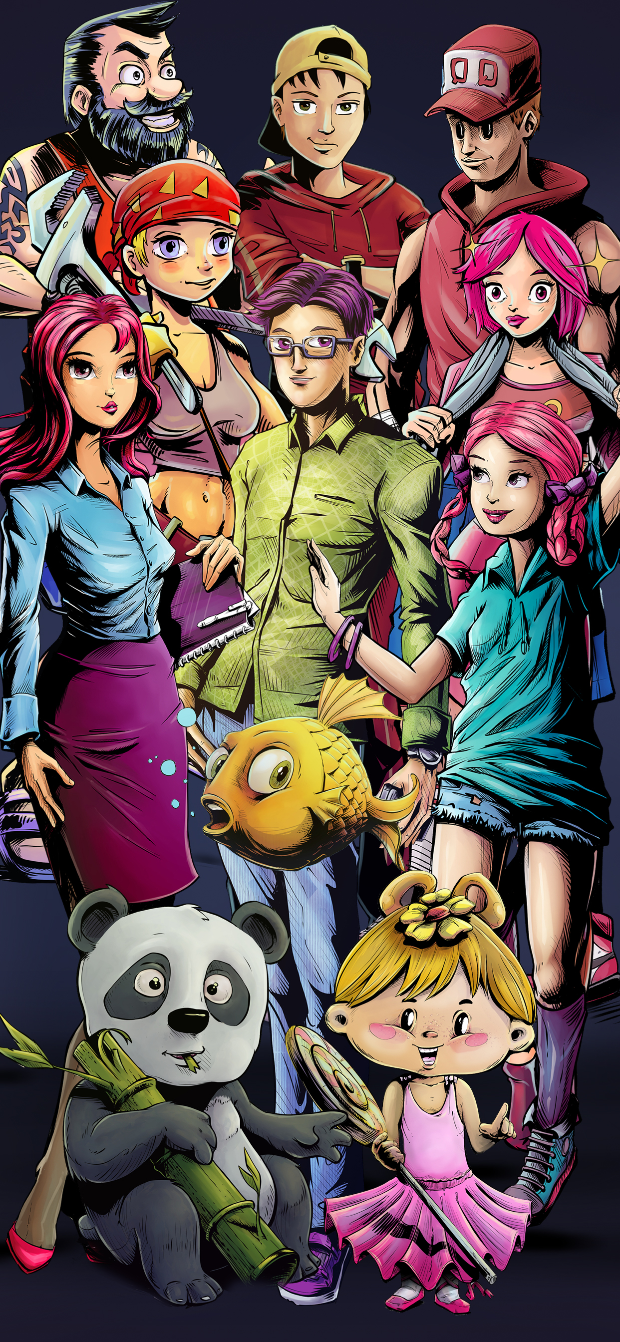 重塑经典 | QQ复古头像再设计_腾讯ISUX-站酷ZCOOL