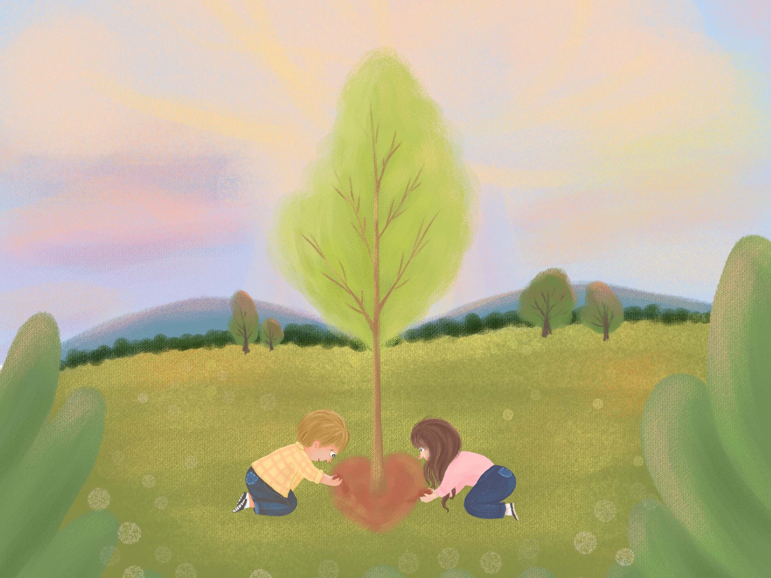 电影海报设计：怦然心动 Flipped_如意湖上画只鱼-站酷ZCOOL