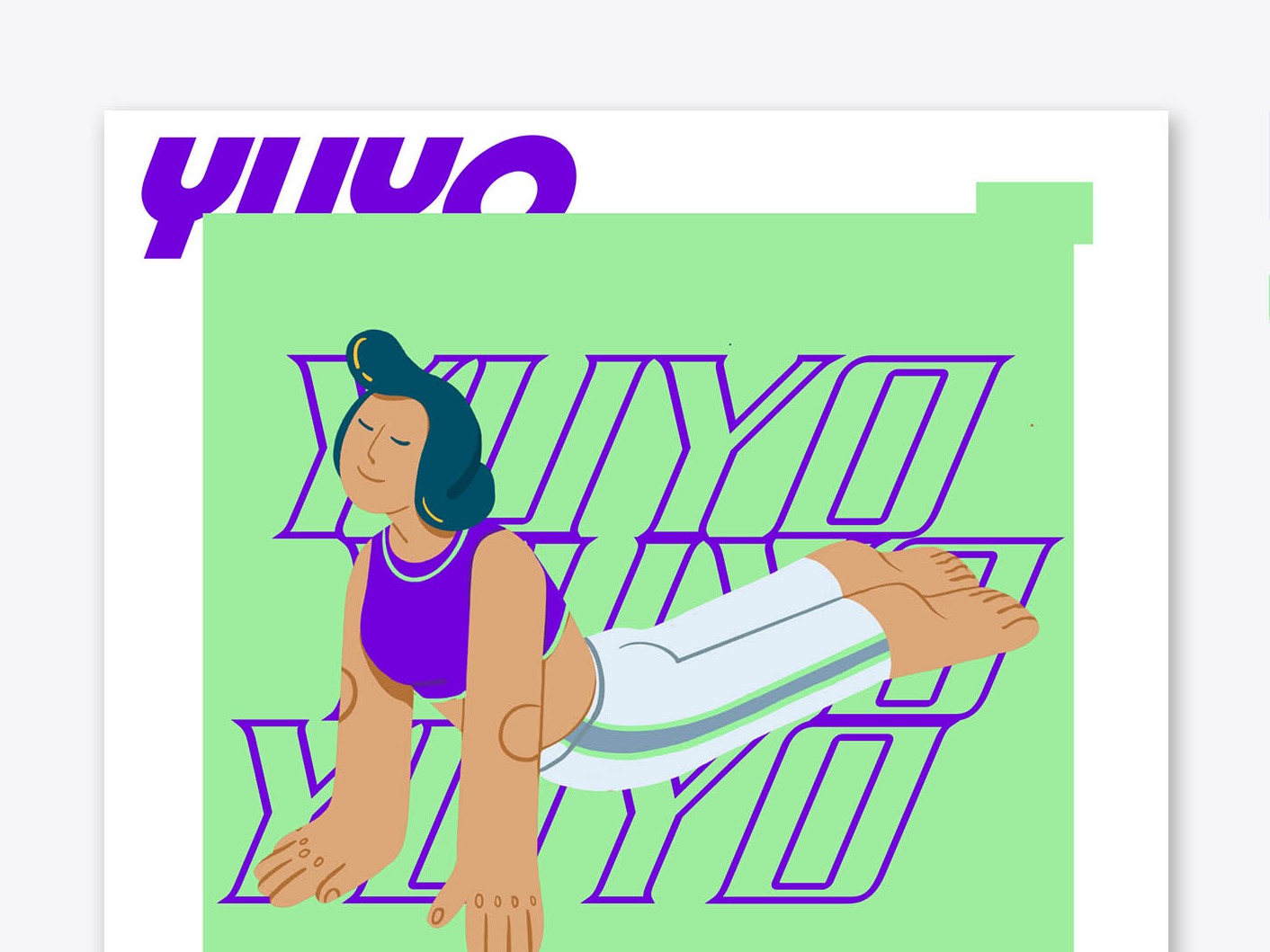 运动系列人物插画_肖海豹yuyo-站酷ZCOOL