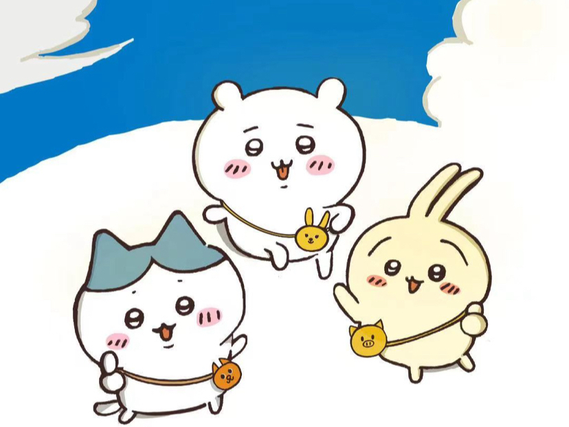 chiikawa临摹练习_紫光夜-站酷ZCOOL