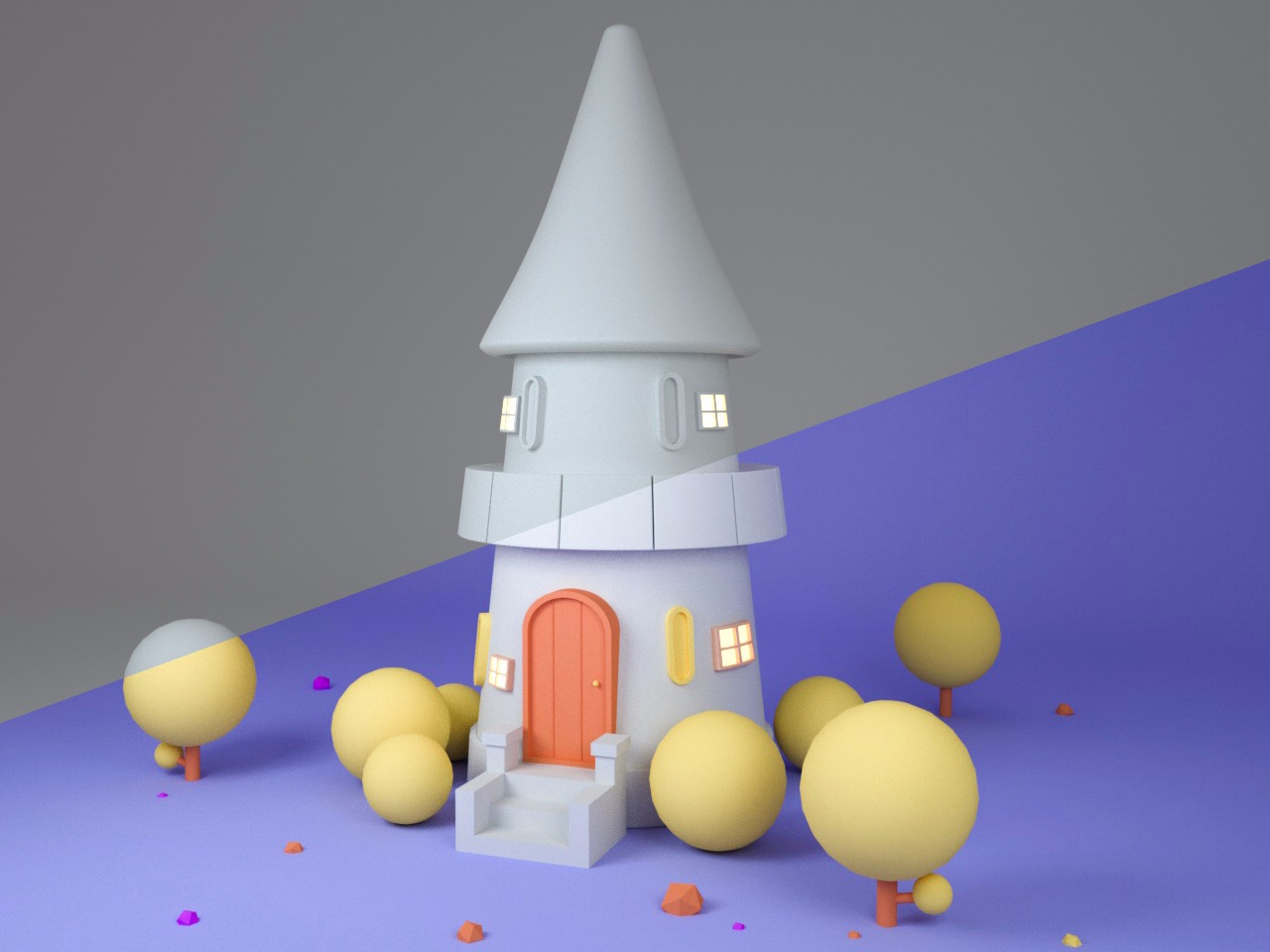 C4D_嘎嘣脆ing-站酷ZCOOL