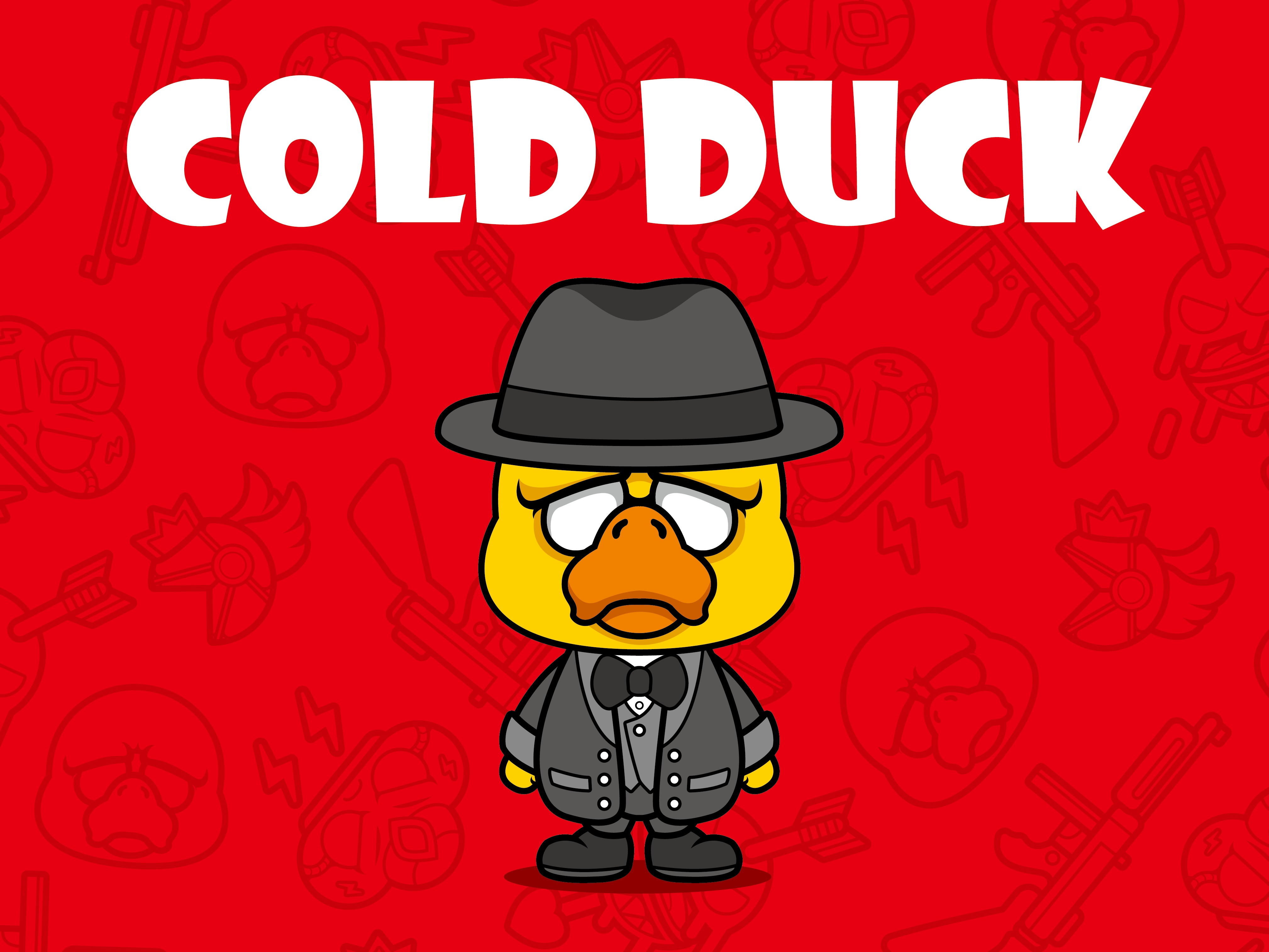 COLD DUCK/冷酷鸭_鬼斗wang-站酷ZCOOL