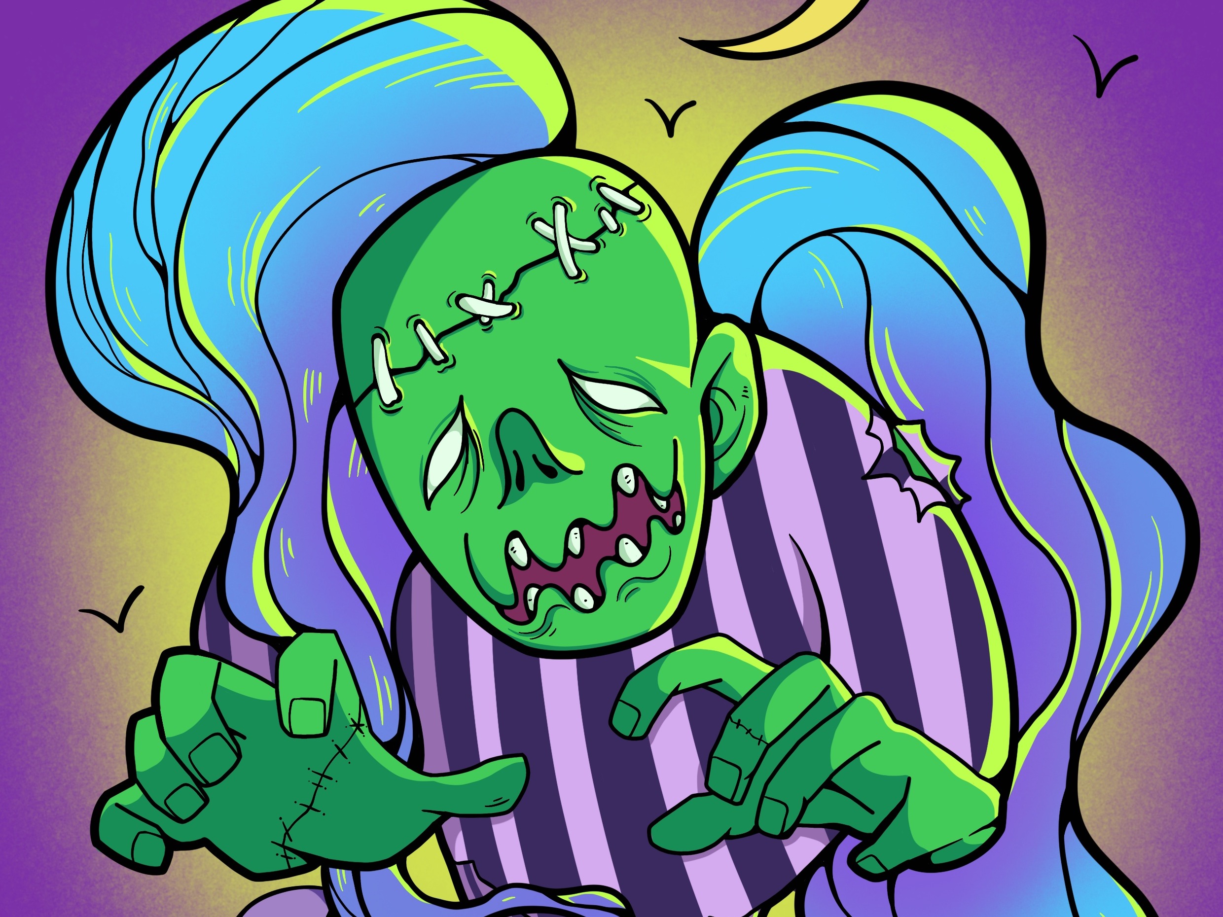 妖魔退散系列_JENIi-站酷ZCOOL